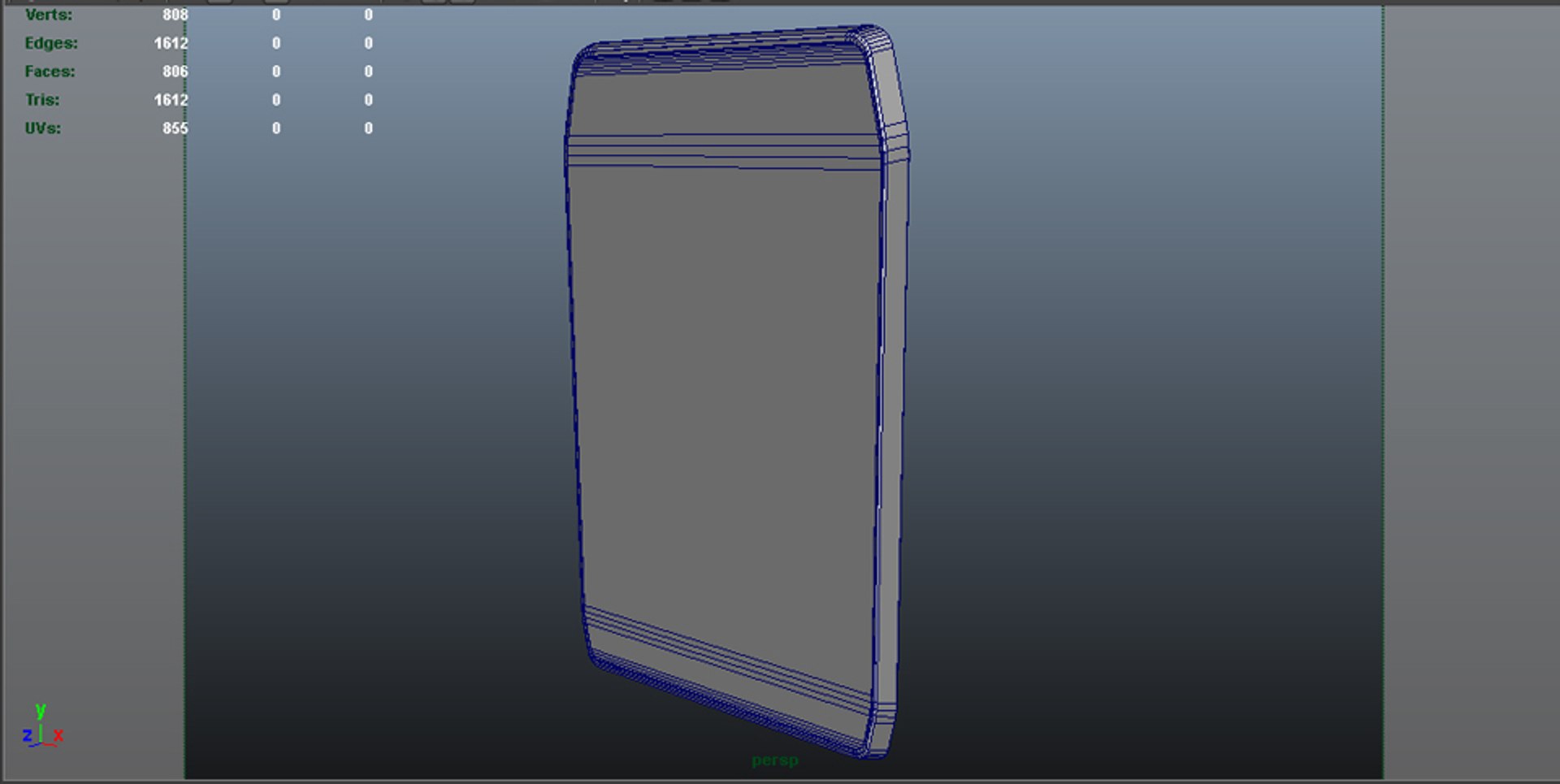 Free Obj Model Smartphone