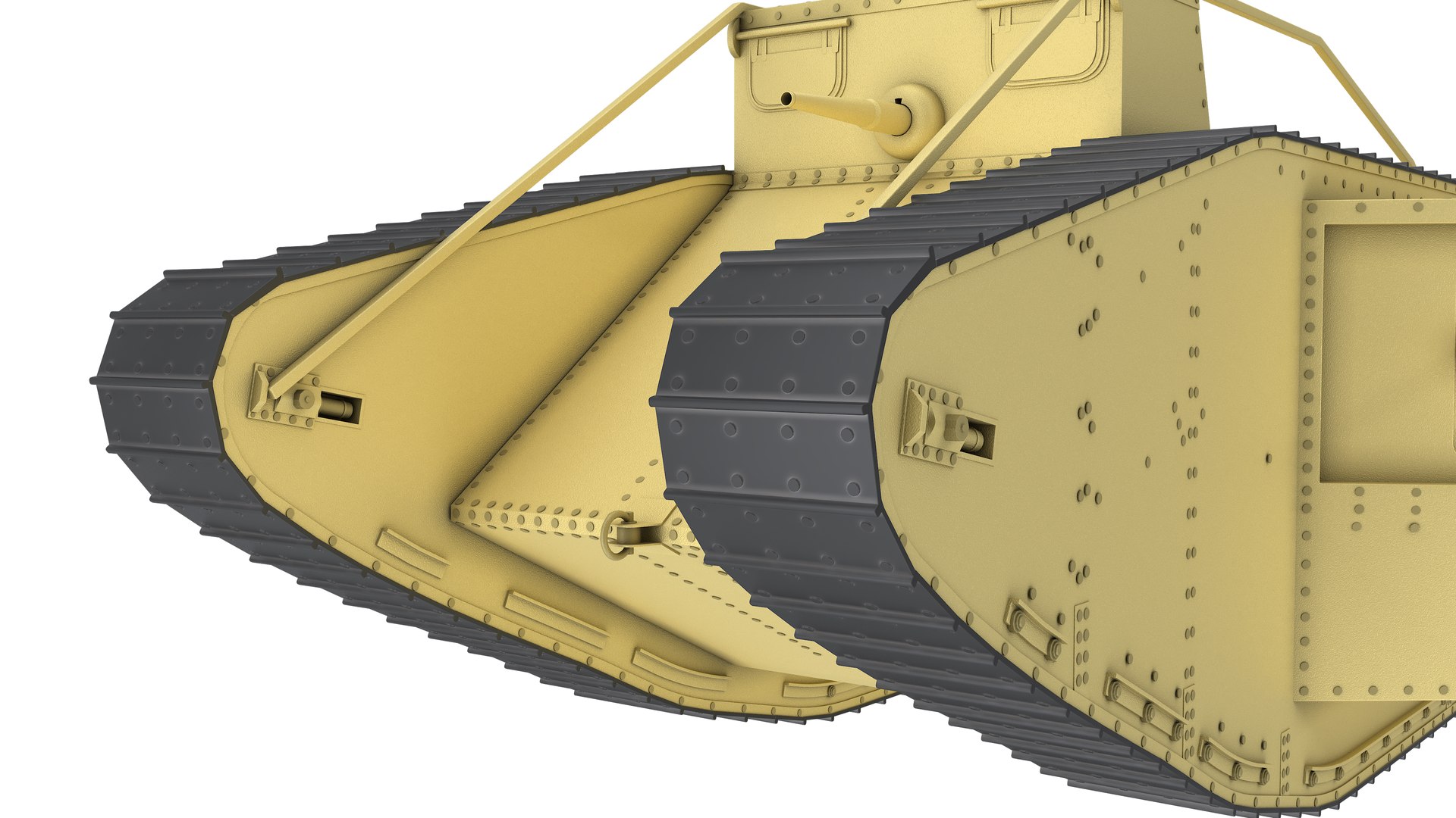 Tank MK 4 3D - TurboSquid 2258377