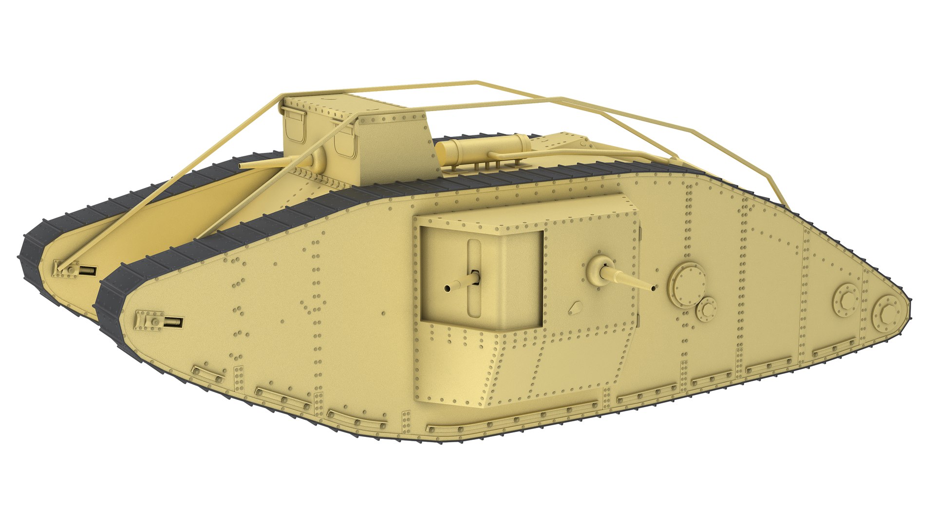 Tank MK 4 3D - TurboSquid 2258377