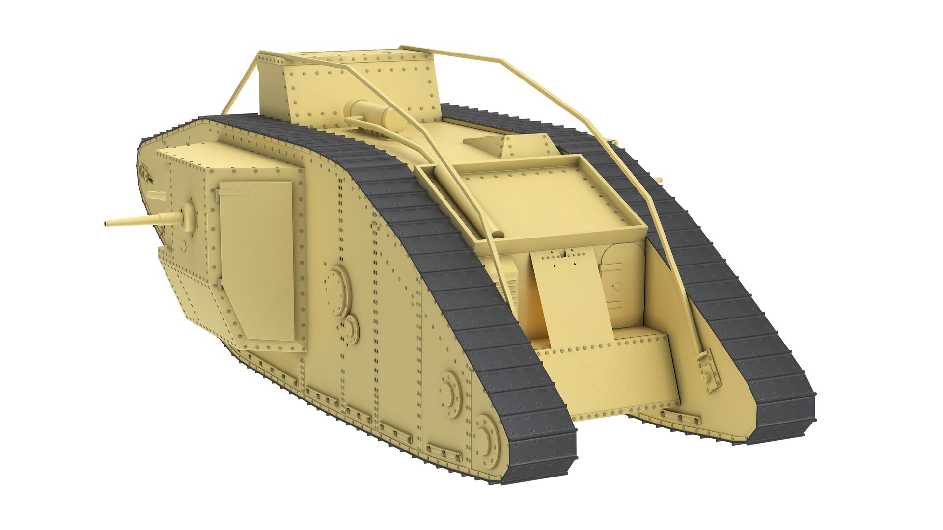 Tank MK 4 3D - TurboSquid 2258377