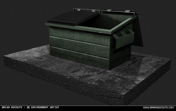 Dumpster 3D Models for Download | TurboSquid