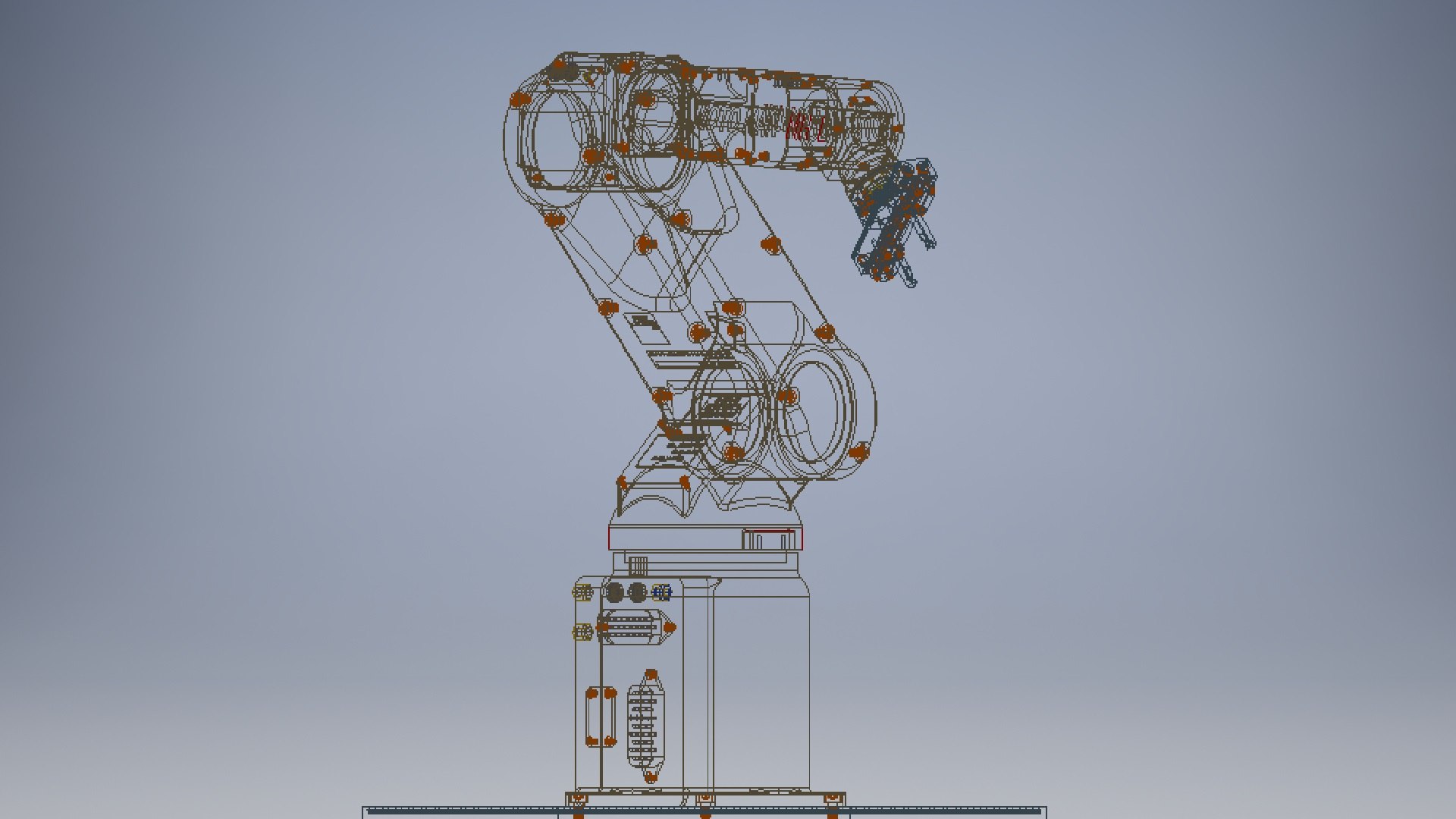 Aim Robot SImulation 3D Model - TurboSquid 2070798