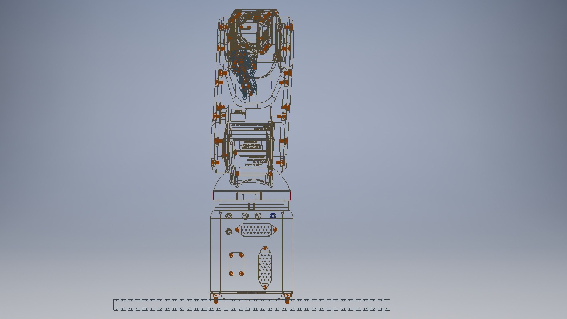 Aim Robot SImulation 3D Model - TurboSquid 2070798
