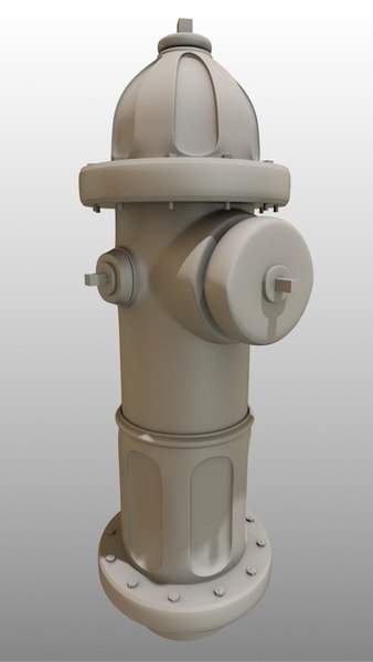 3d model hydrant