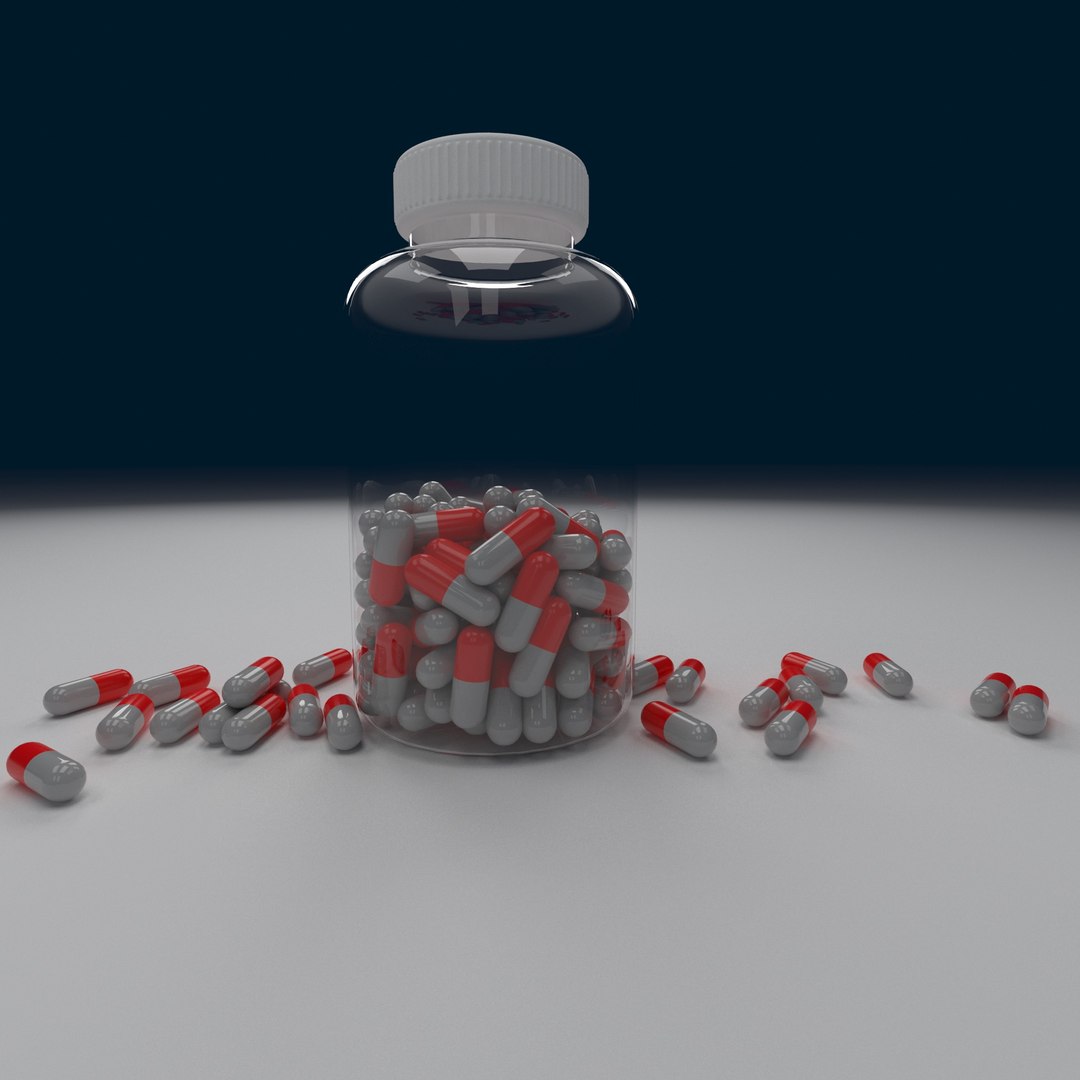 Capsule Medicine 3D - TurboSquid 1996917