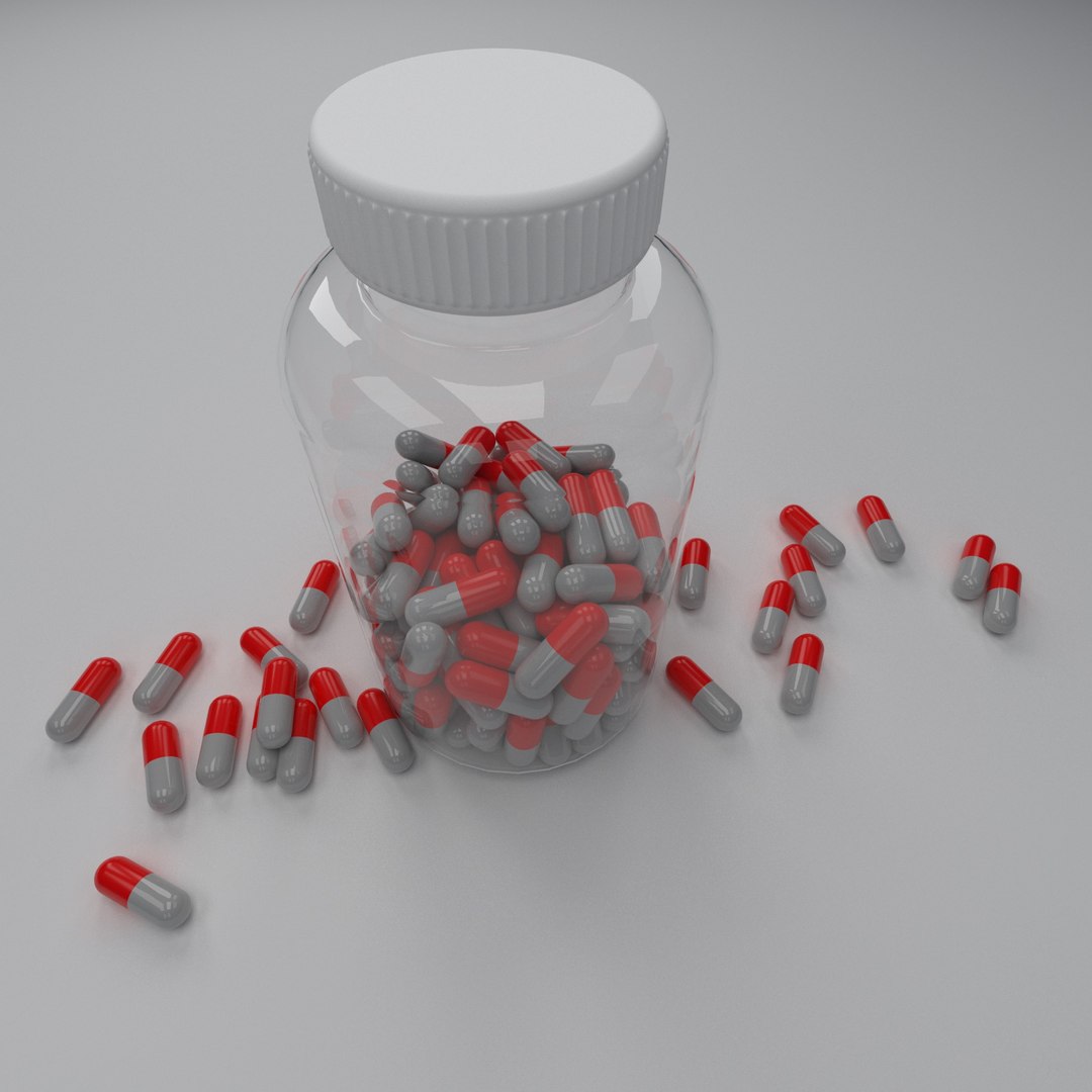 Capsule Medicine 3D - TurboSquid 1996917