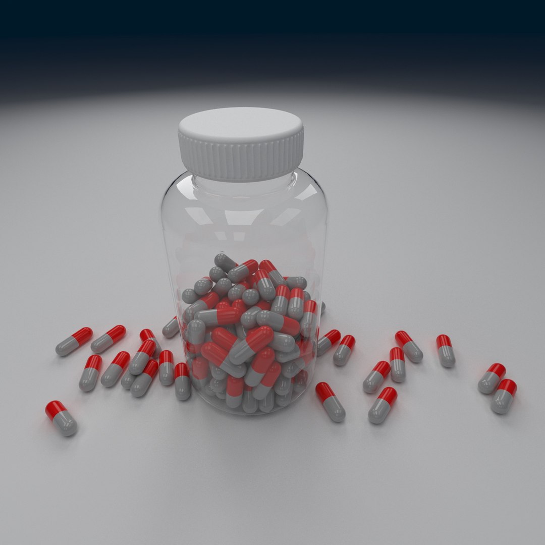 Capsule Medicine 3D - TurboSquid 1996917