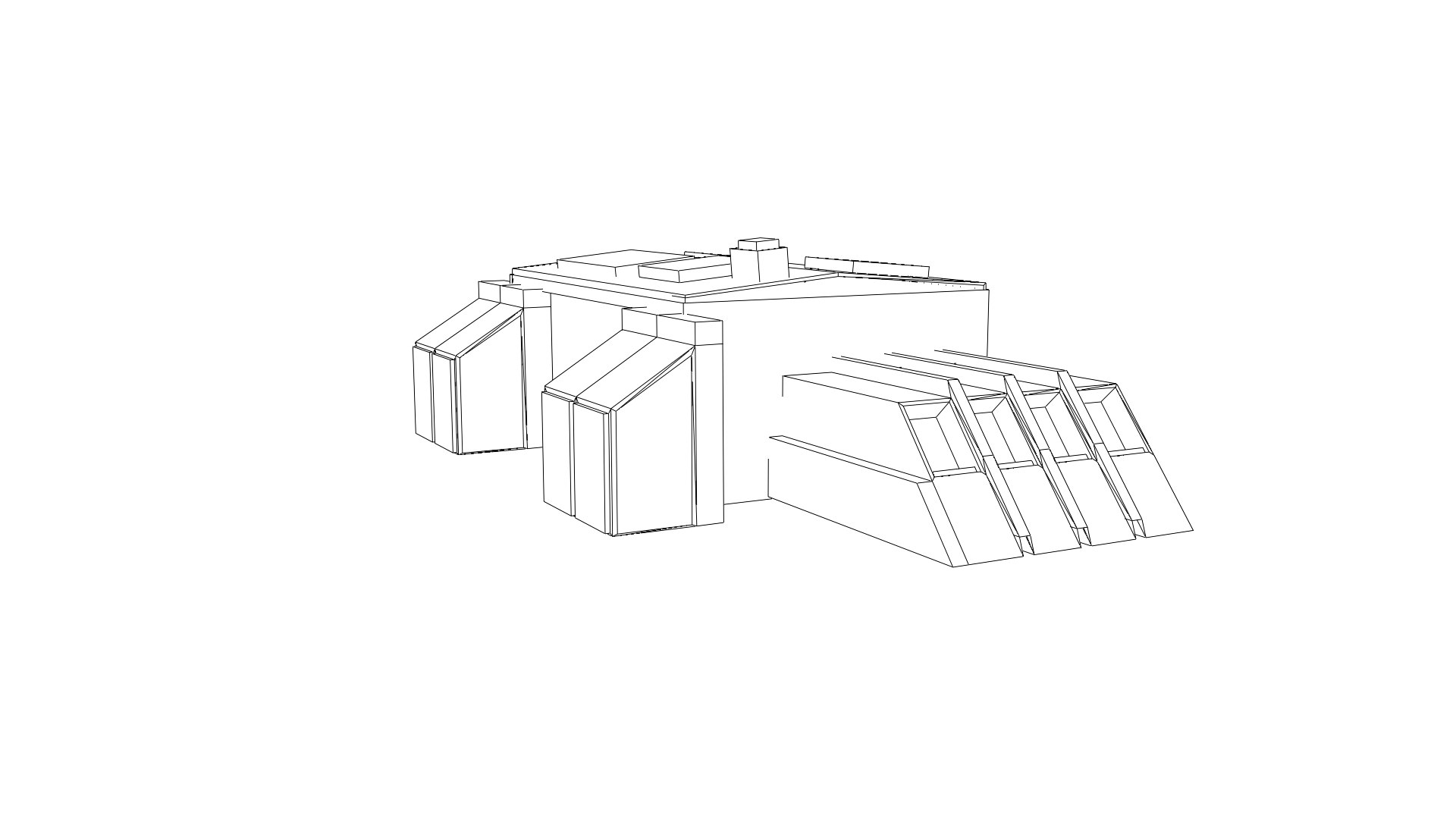 3D Mini Hangar Model - TurboSquid 2217071