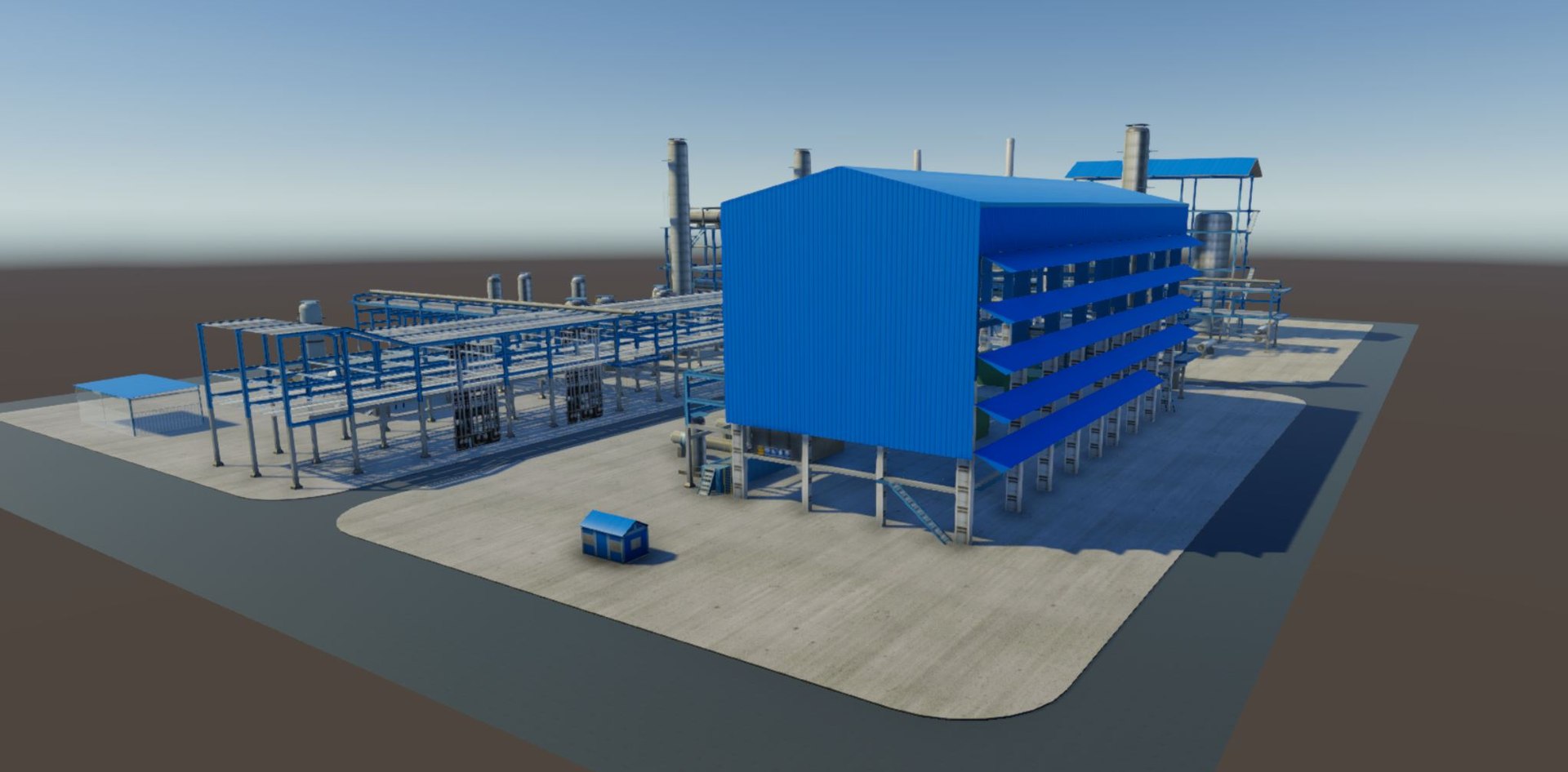 Refinery Vr Ar 3D Model - TurboSquid 1279010