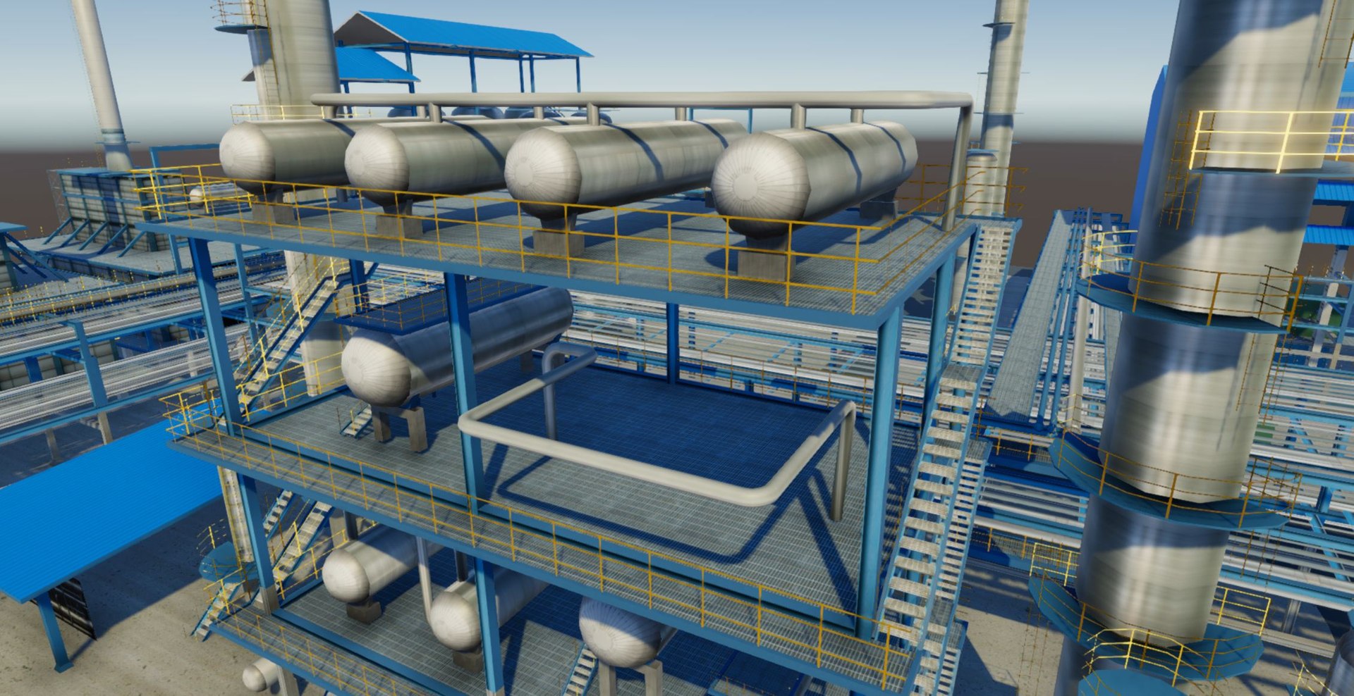 Refinery Vr Ar 3D Model - TurboSquid 1279010