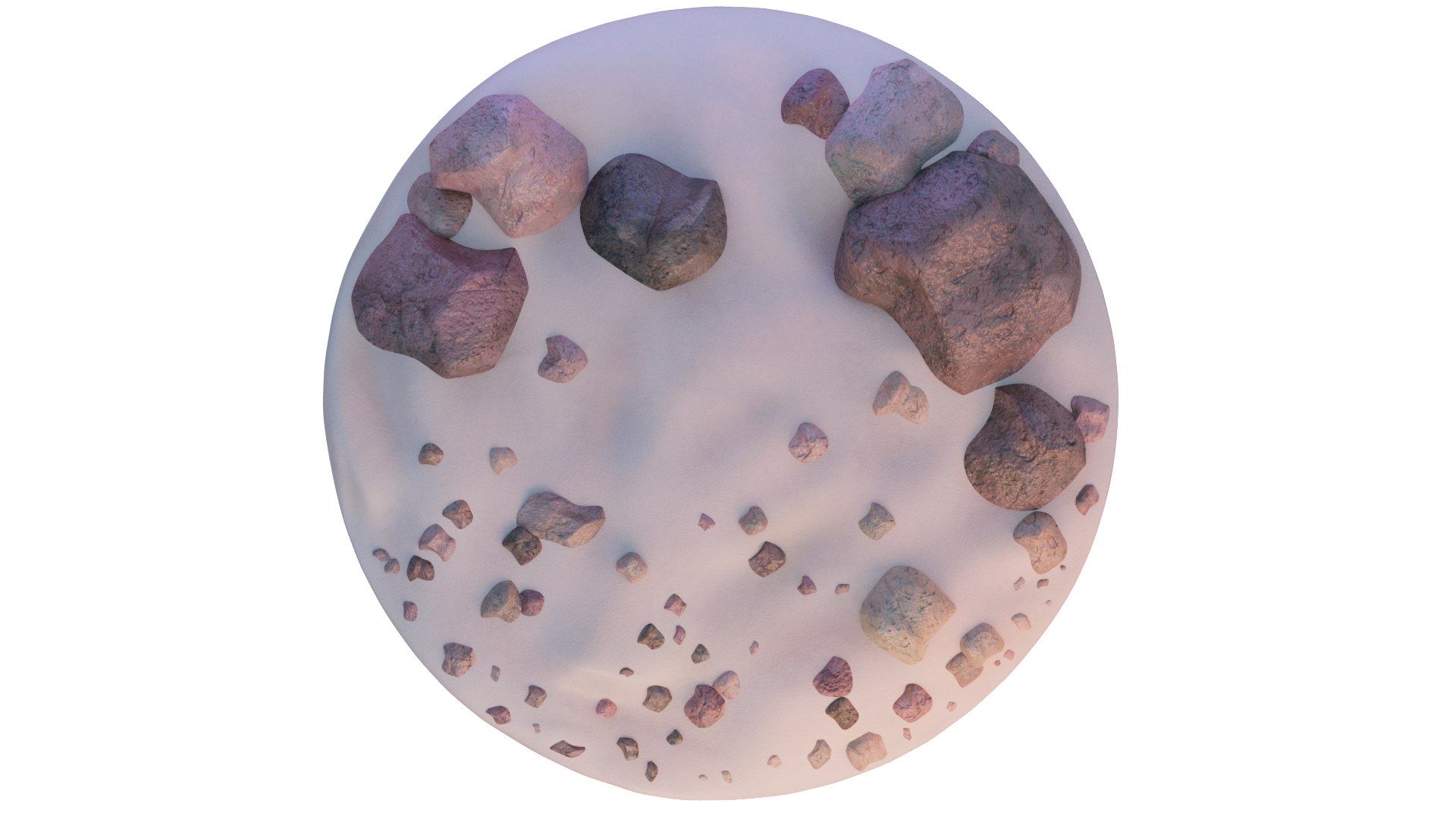 3D Beach And River Rocks Collection - TurboSquid 2340301