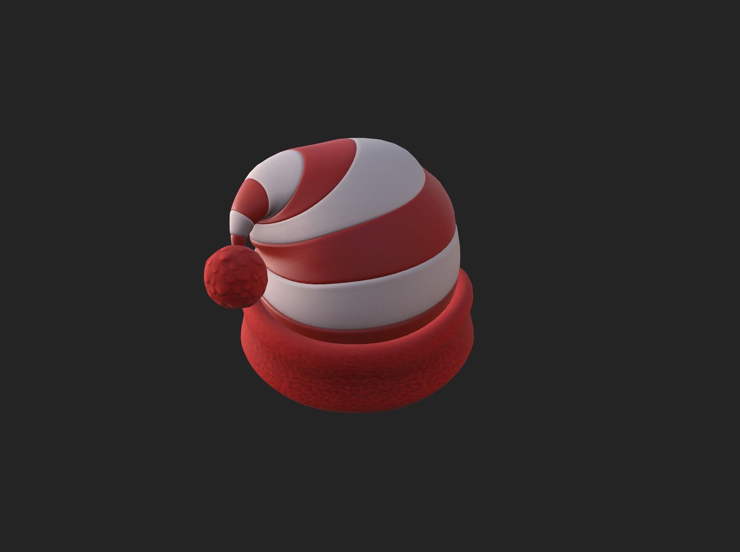 Hat051 Christmas Nightcap 3D - TurboSquid 2337175
