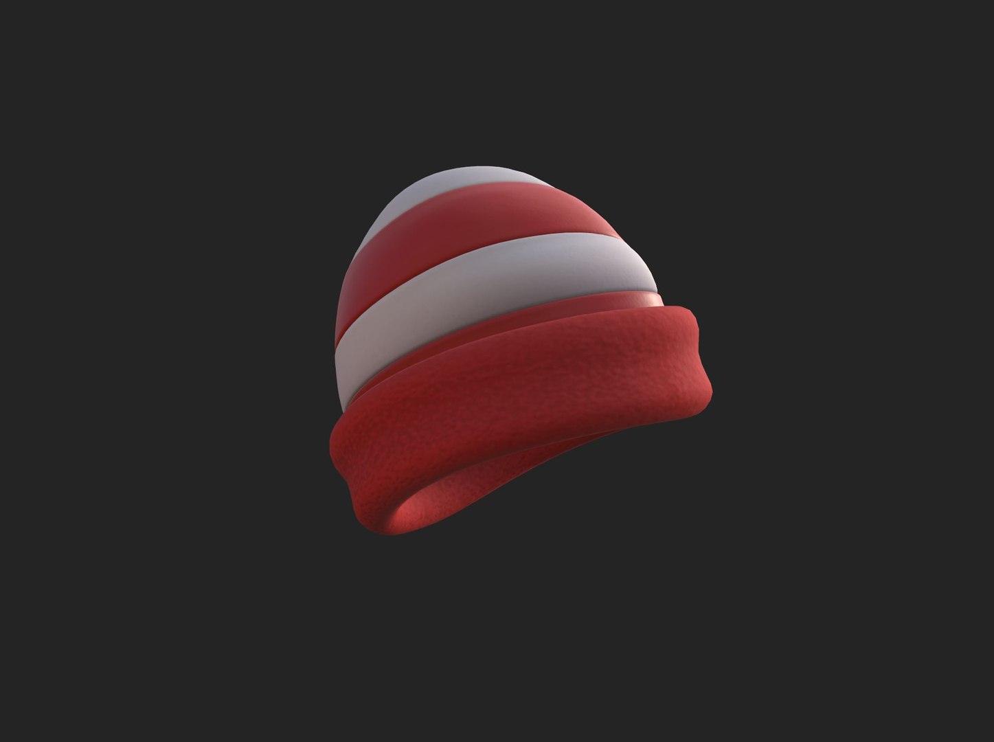 Hat051 Christmas Nightcap 3D - TurboSquid 2337175