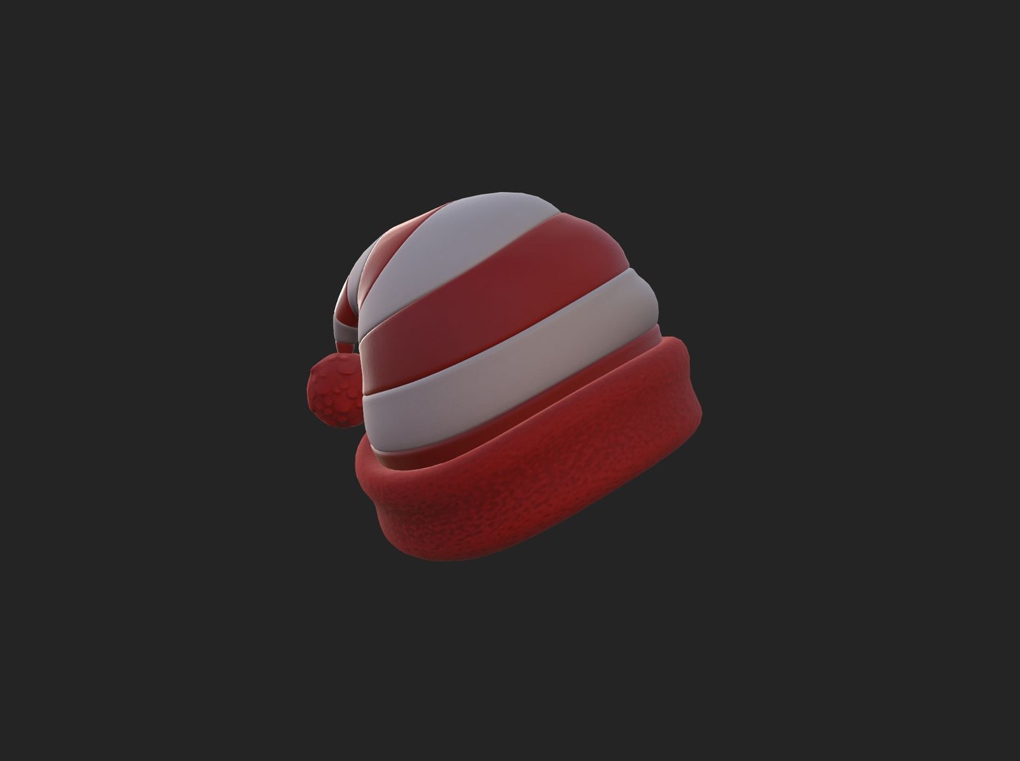 Hat051 Christmas Nightcap 3D - TurboSquid 2337175