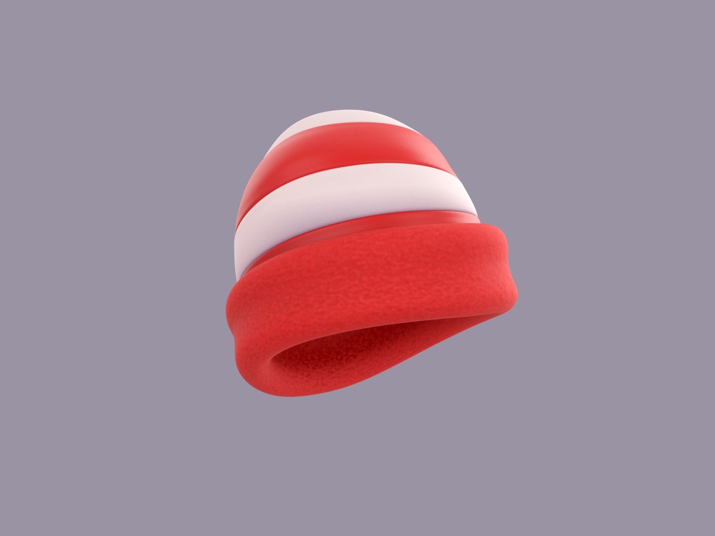 Hat051 Christmas Nightcap 3D - TurboSquid 2337175