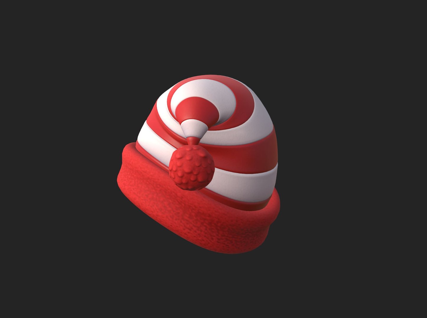Hat051 Christmas Nightcap 3D - TurboSquid 2337175
