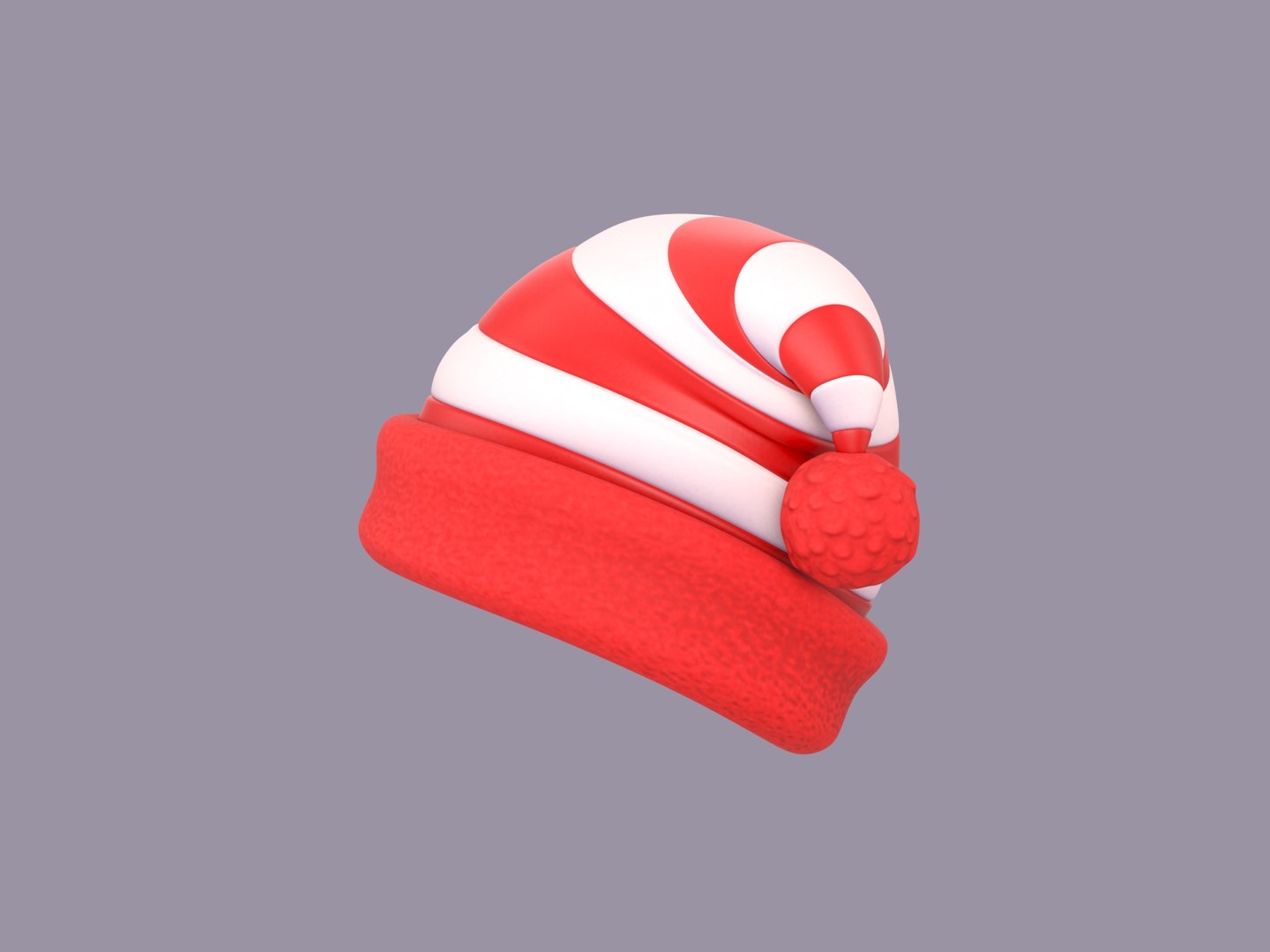 Hat051 Christmas Nightcap 3D - TurboSquid 2337175