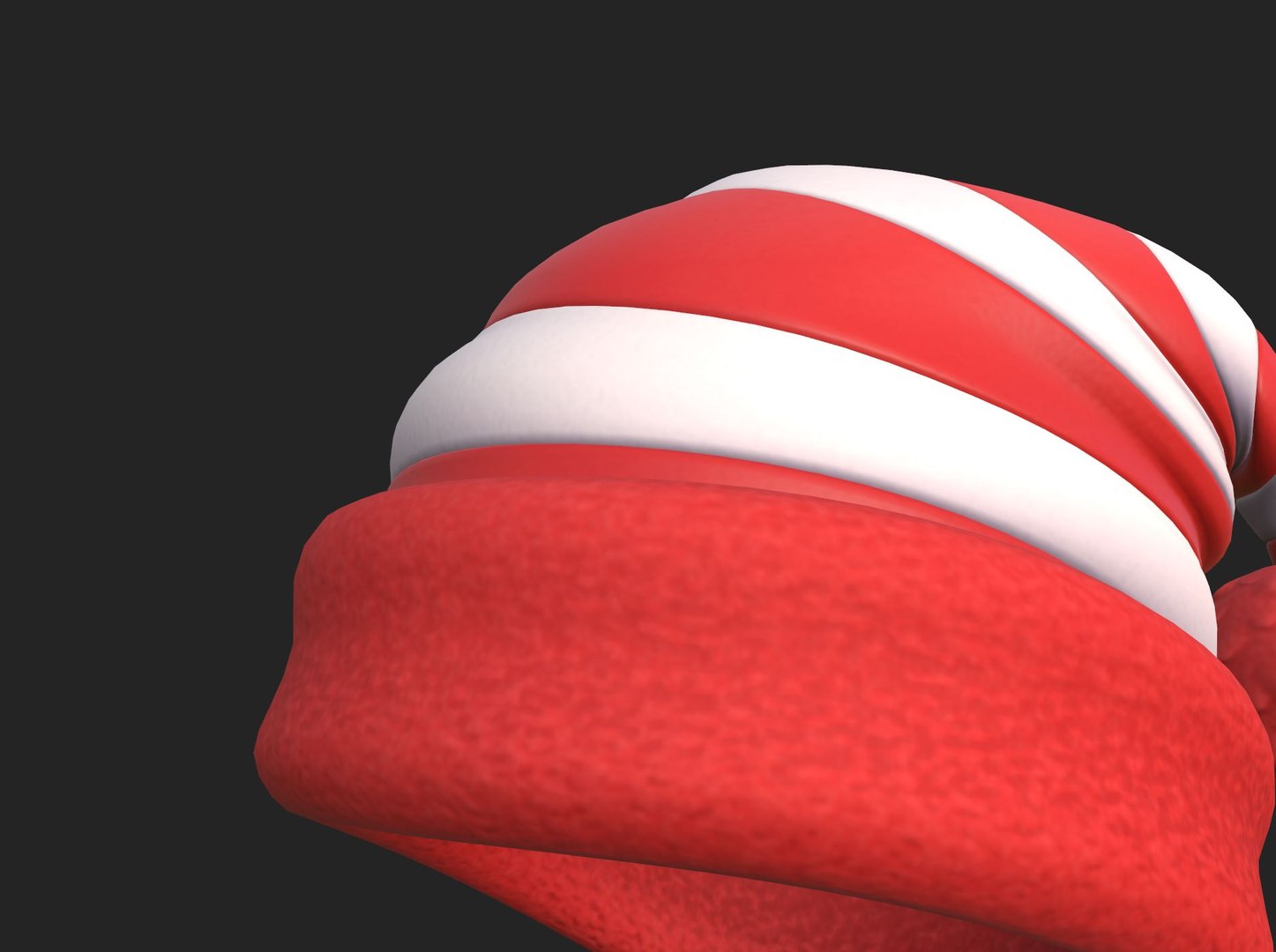 Hat051 Christmas Nightcap 3D - TurboSquid 2337175