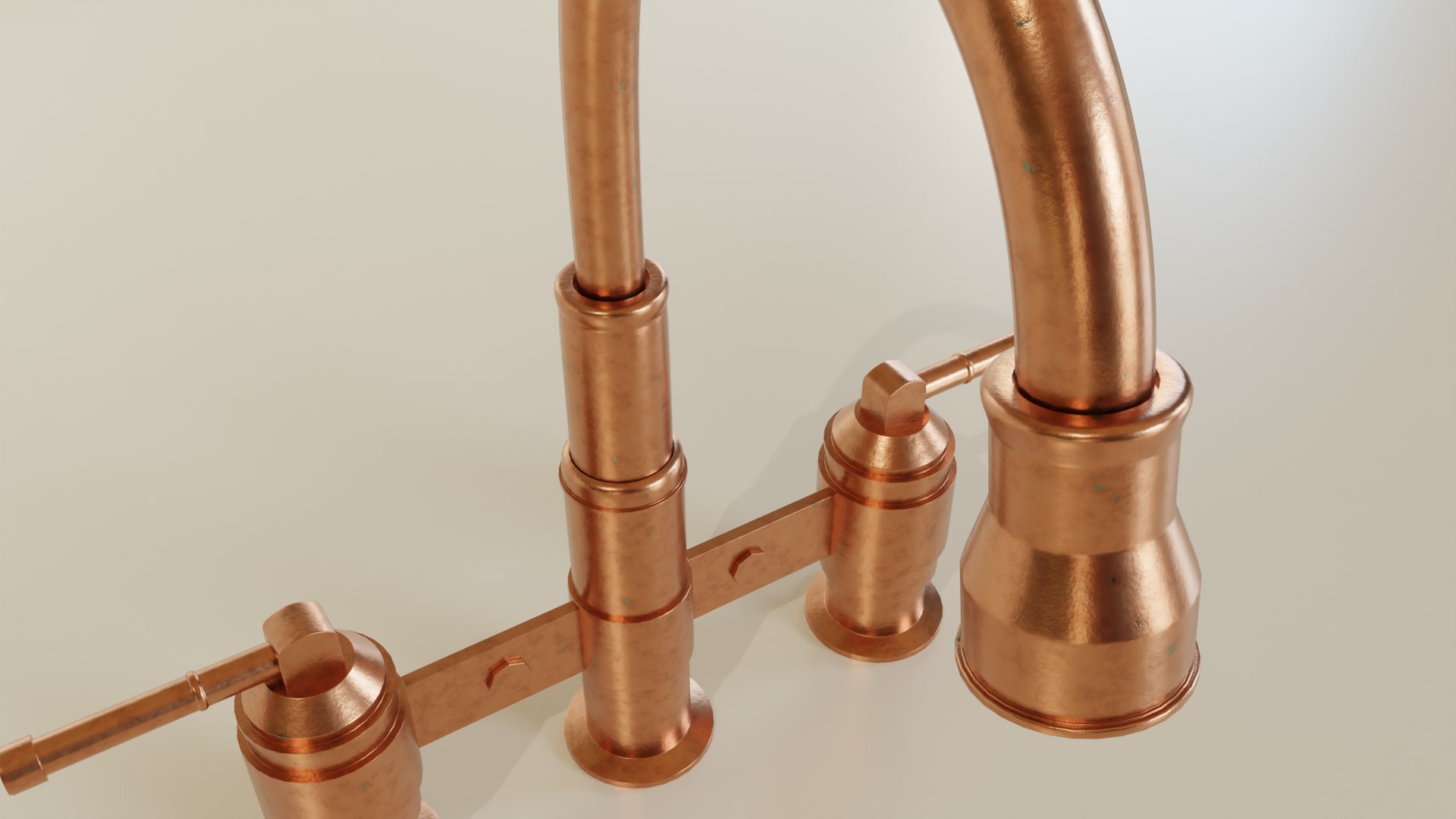 3D Copper Faucet - TurboSquid 2038302
