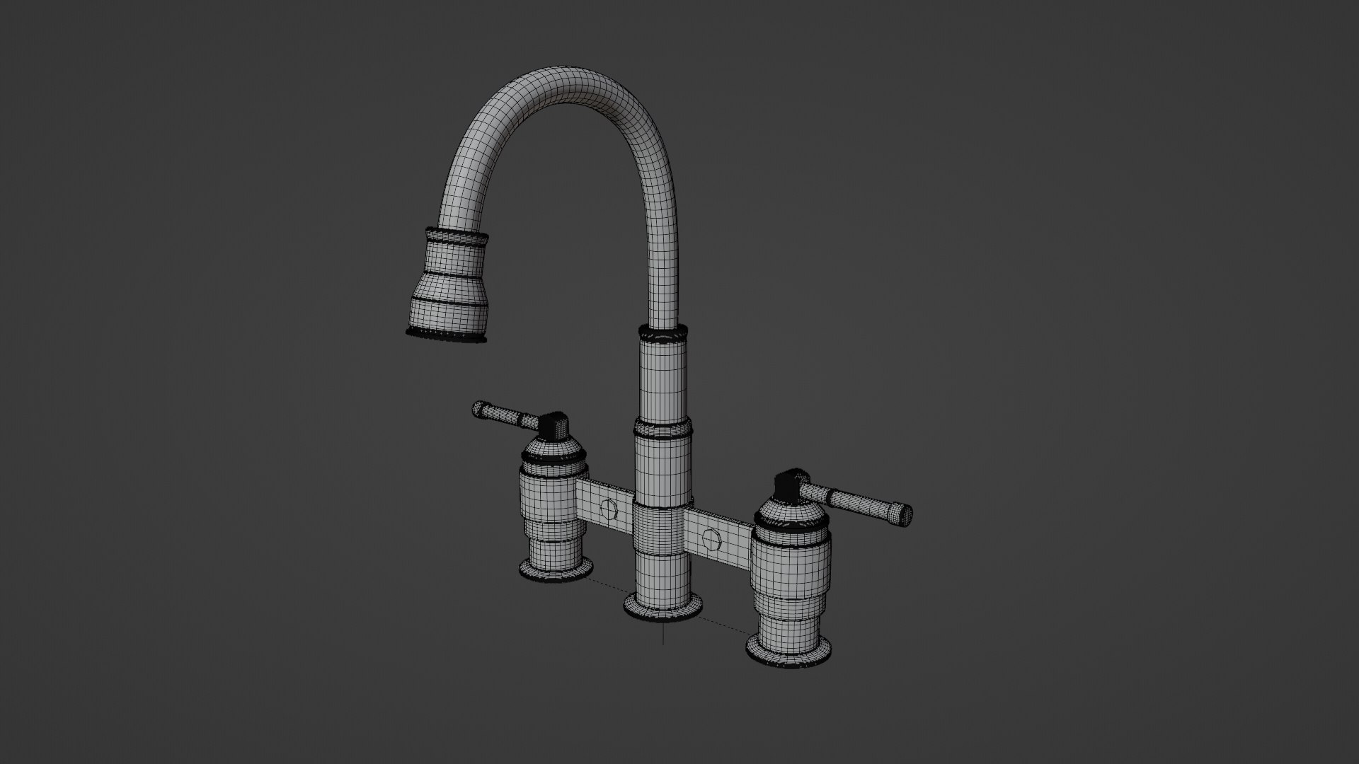 3D Copper Faucet - TurboSquid 2038302