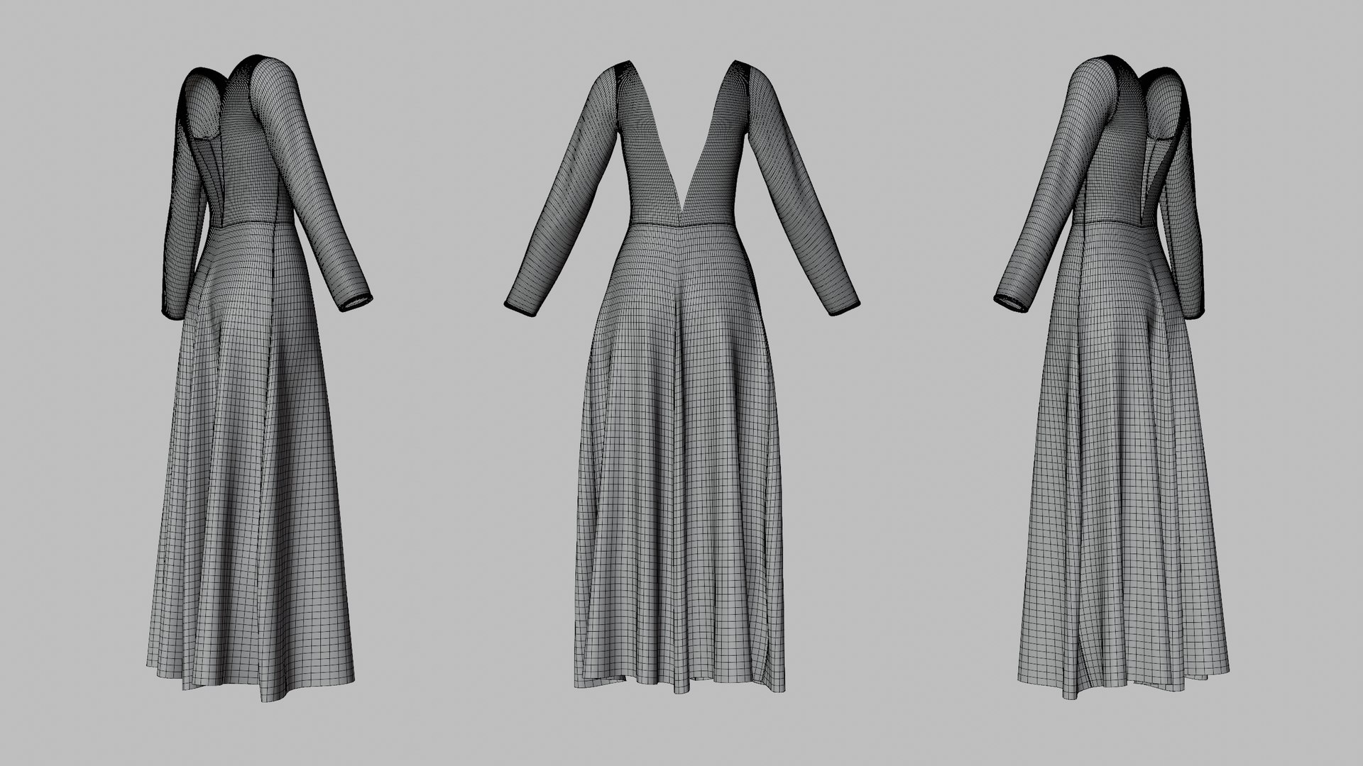 3D Dress 35 Tickle Me Pink With Design - TurboSquid 2519205