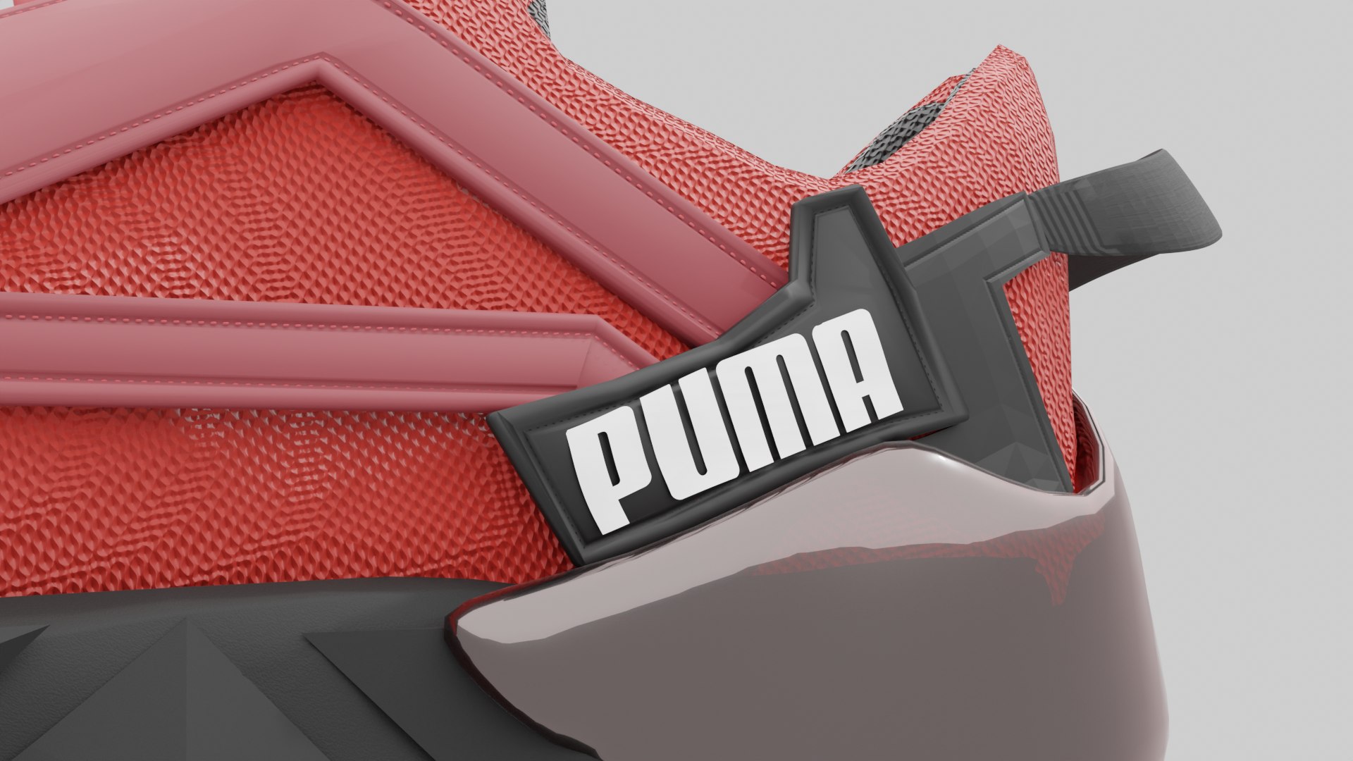 Red Puma Running Shoes Model - TurboSquid 2004189