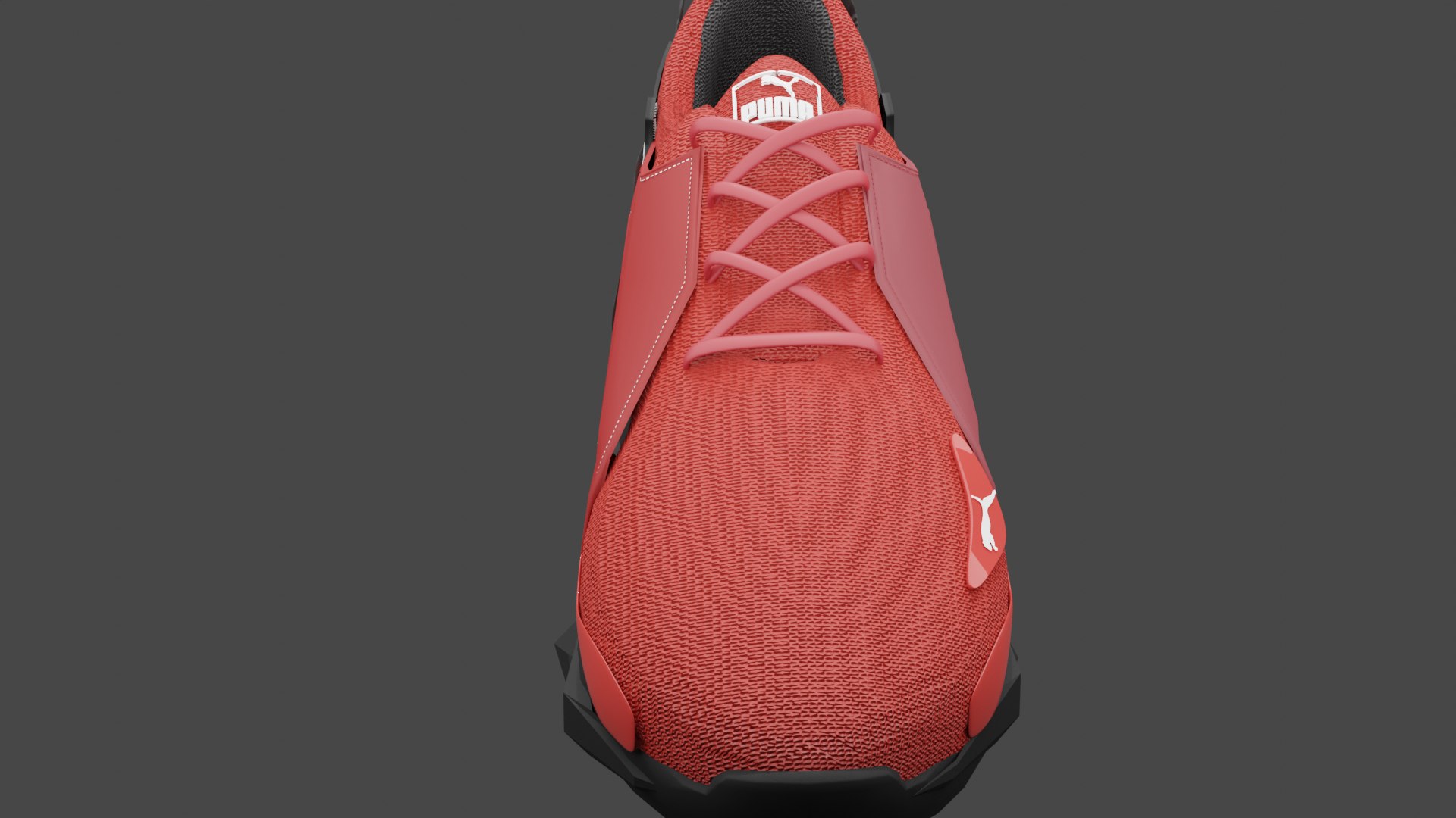 Red Puma Running Shoes Model - TurboSquid 2004189