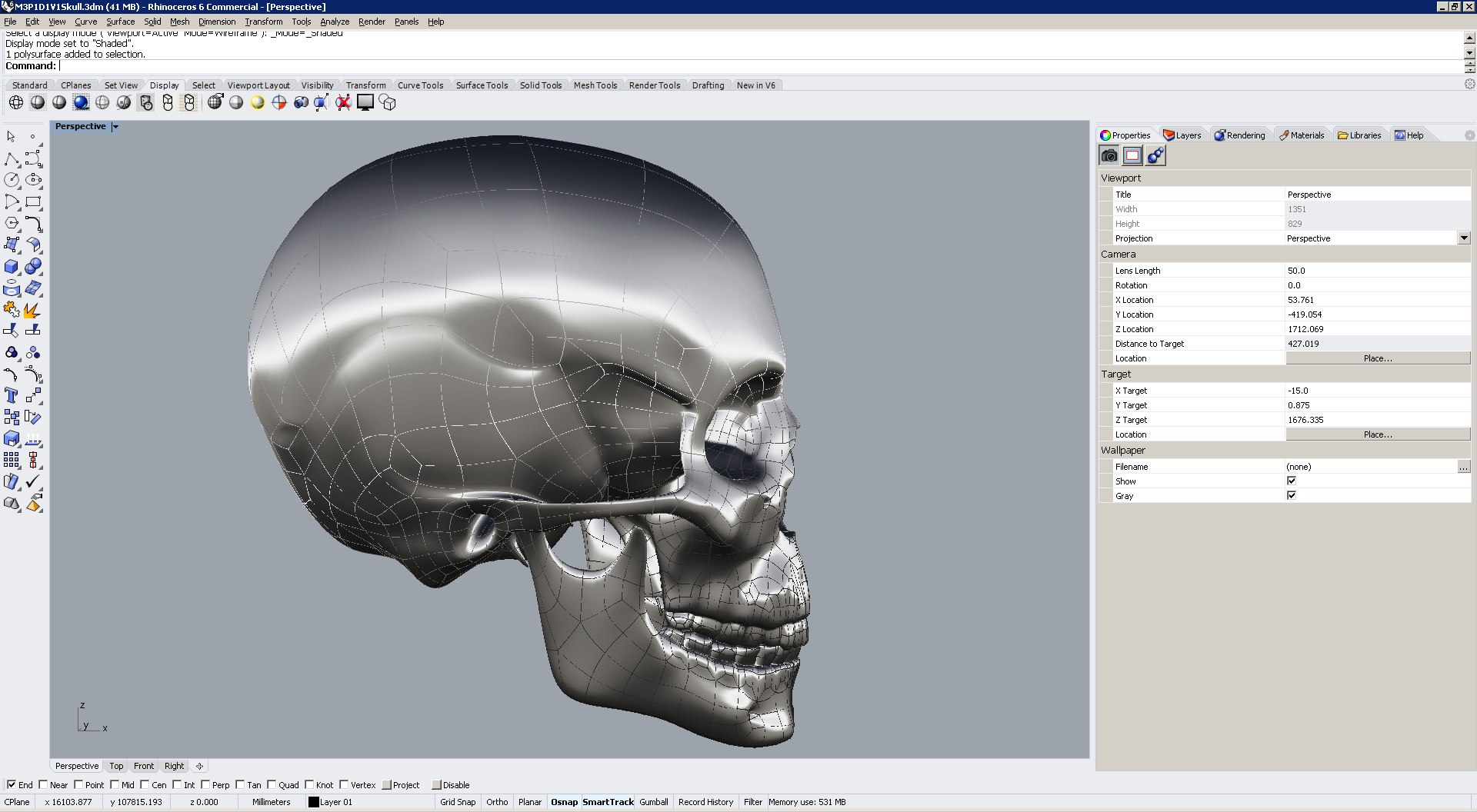 Human skull 3D model - TurboSquid 1402190