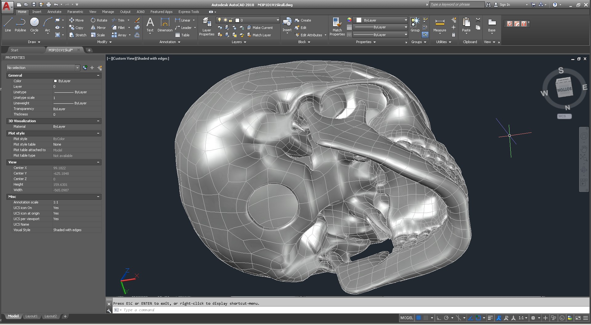 Human skull 3D model - TurboSquid 1402190