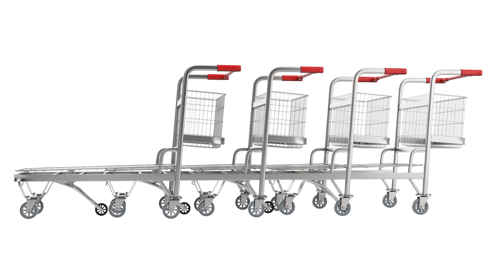 Shopping Carts Model - TurboSquid 2003006