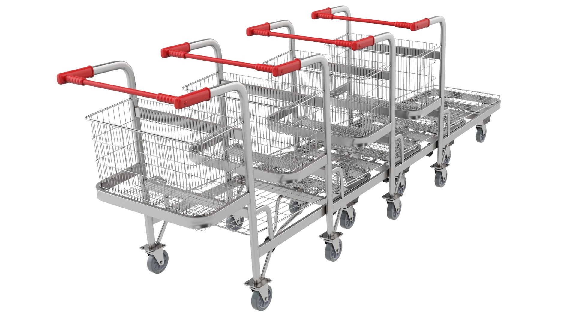 Shopping Carts Model - TurboSquid 2003006