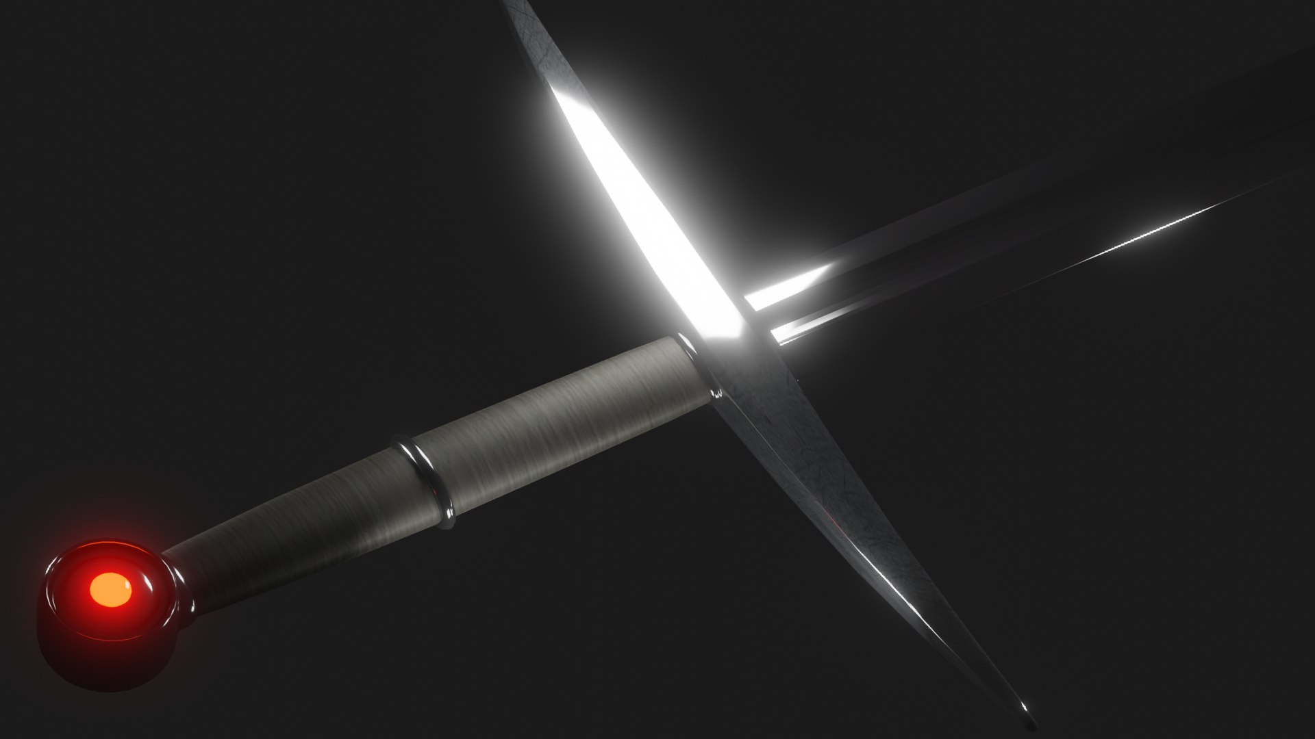Free 3D Model Magic Sword With Glowing Stone - TurboSquid 2044421