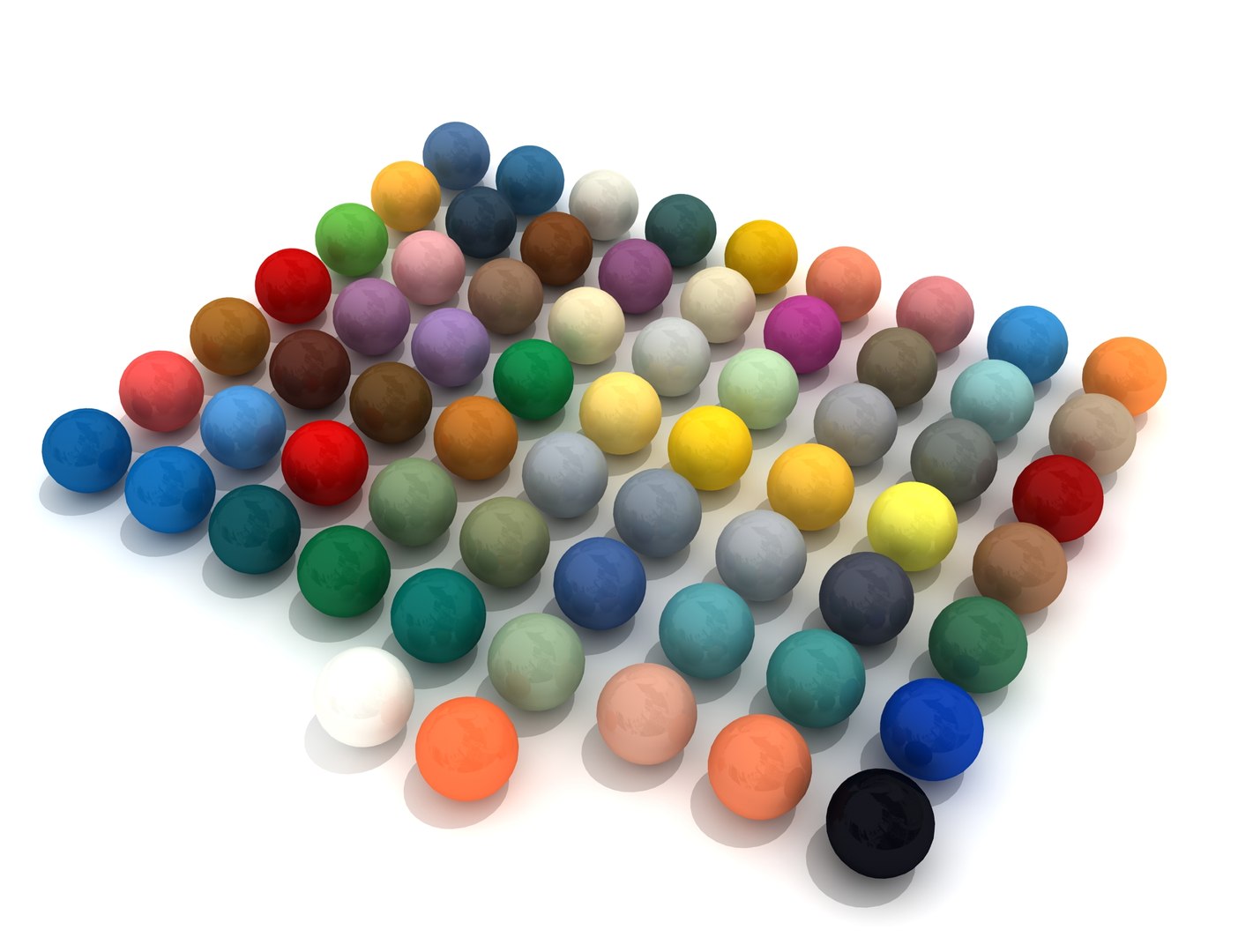 3D Ral Code Collections Materials - TurboSquid 1560430