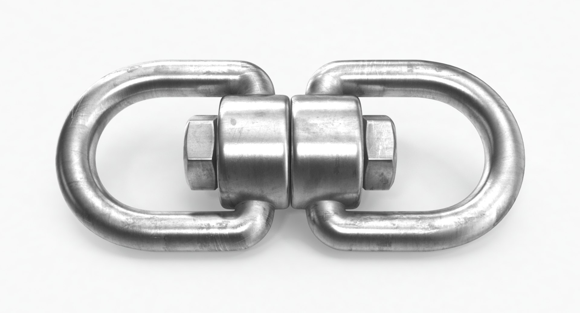 3D Stainless Steel Swivel Model - TurboSquid 1405706