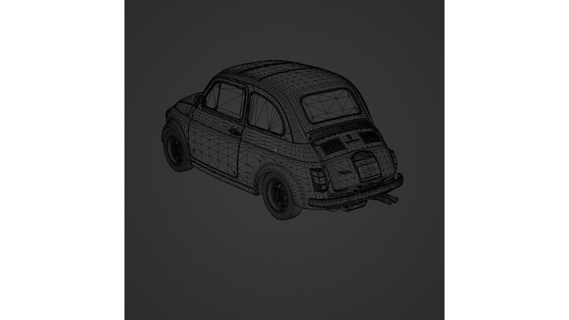 Fiat Abarth 595 SS 1957 3D model - TurboSquid 2048280