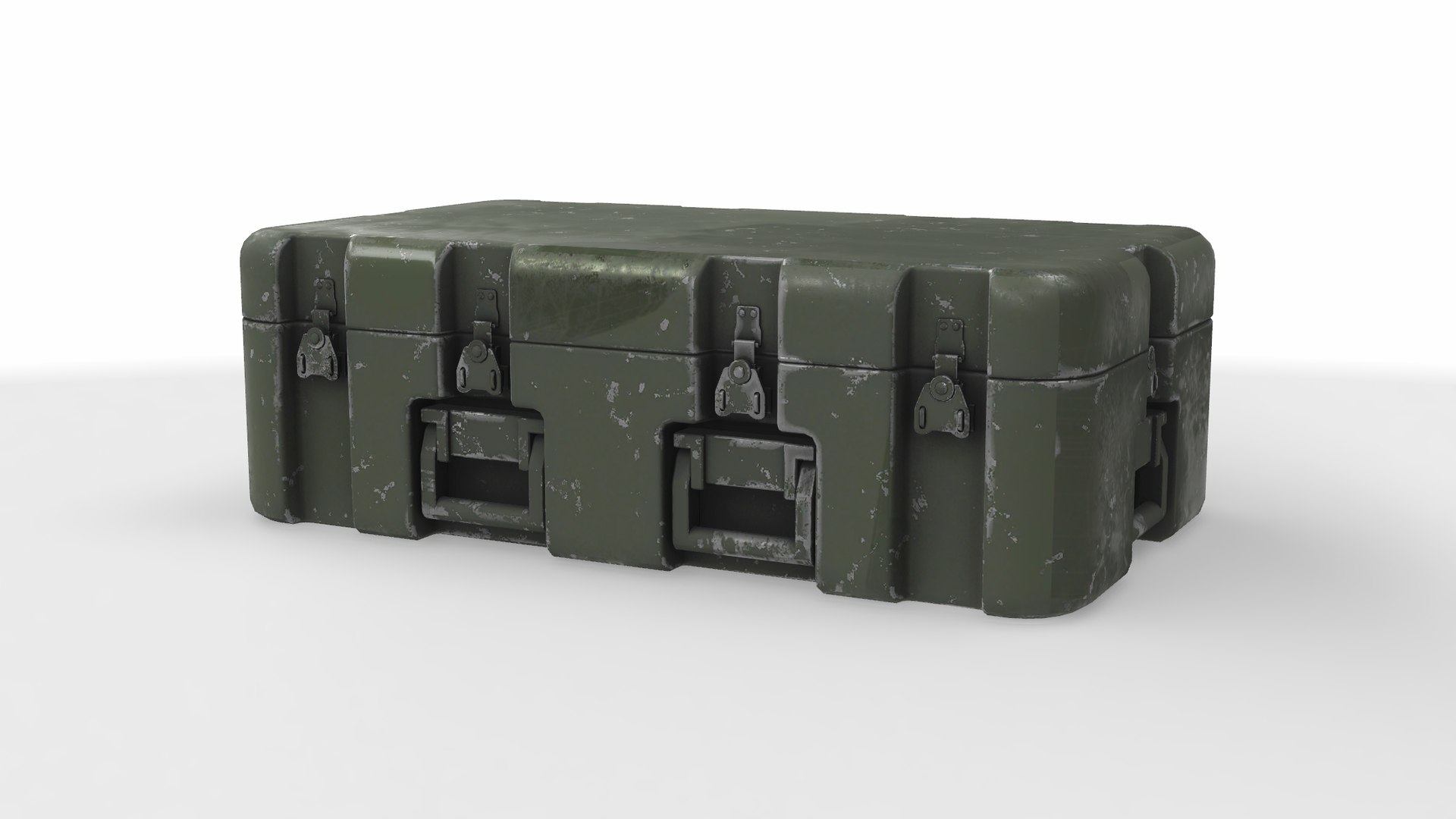 Free Metallic Crate 3D - TurboSquid 2307140