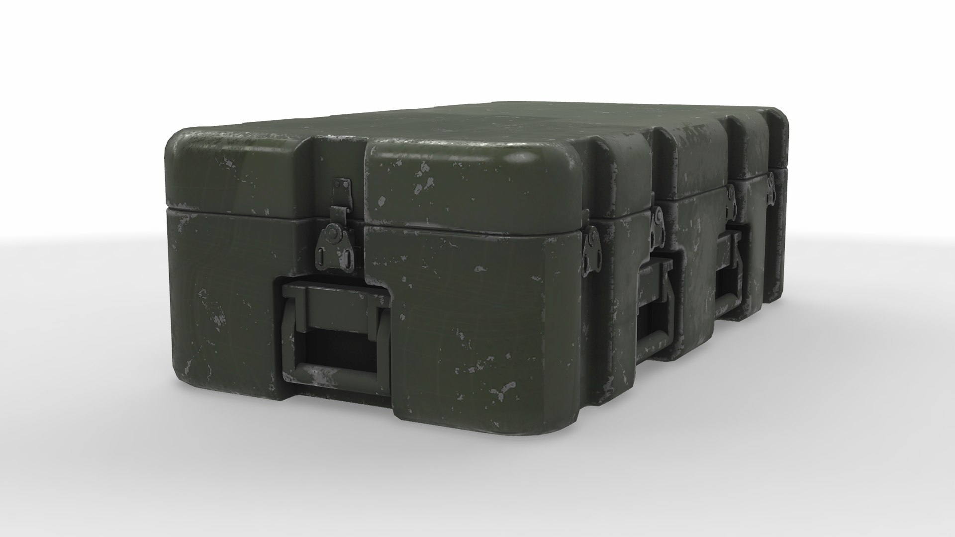 Free Metallic Crate 3D - TurboSquid 2307140