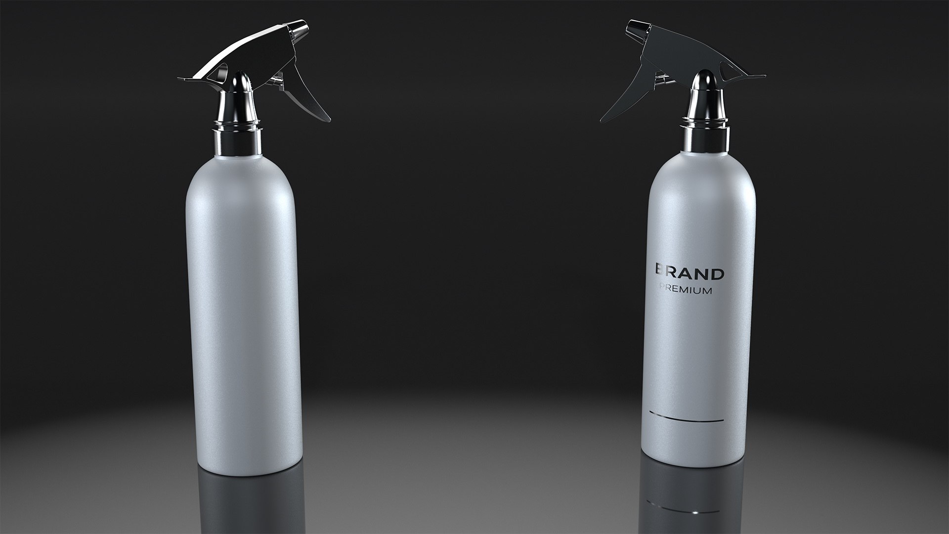 3D White Trigger Sprayer Bottle - TurboSquid 1477106