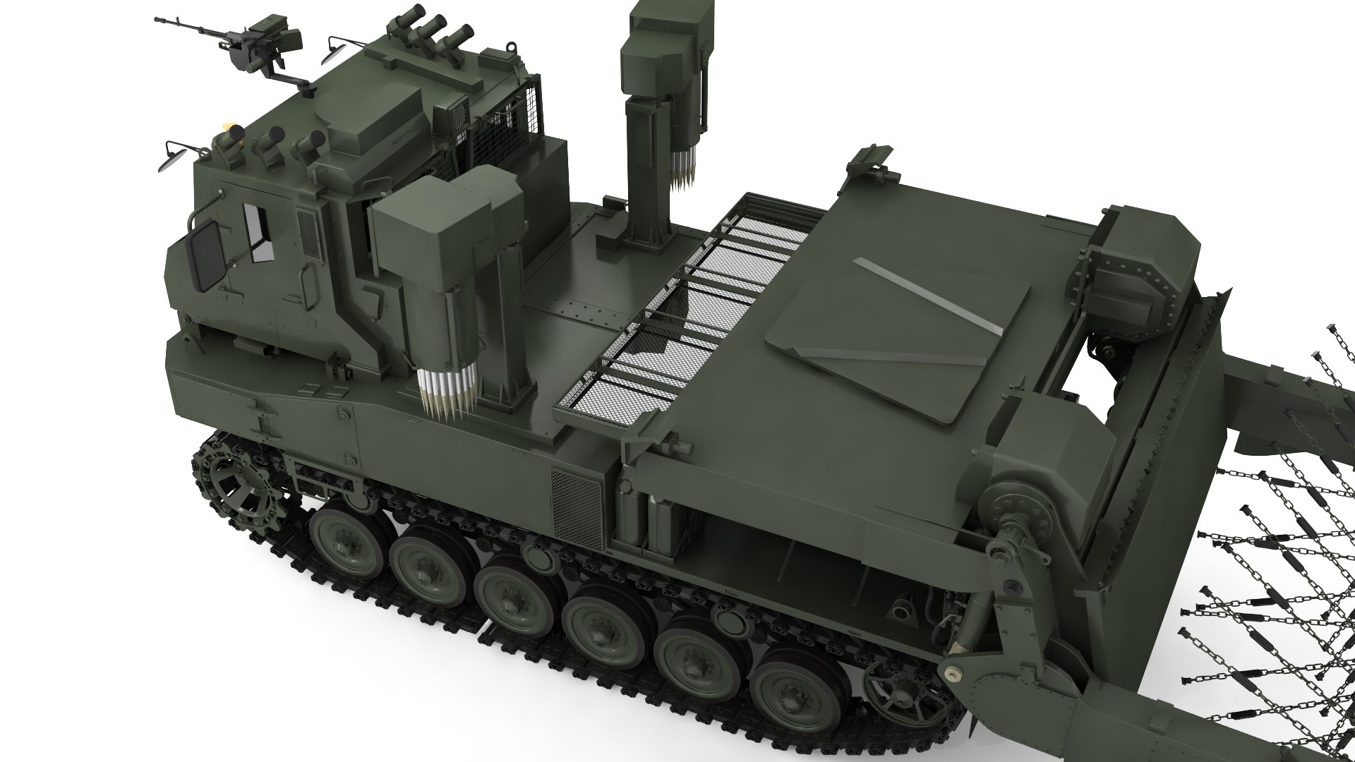 Bionix Counter-Mine Vehicle model - TurboSquid 2147435