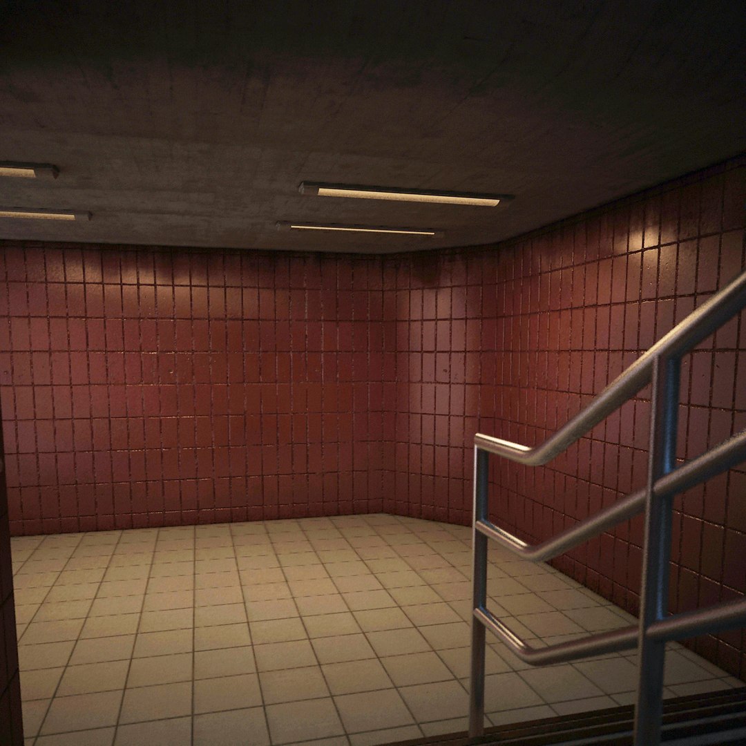 Subway Entrance V4 3d C4d
