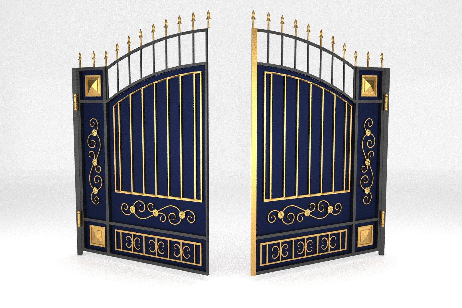 Iron Gate 3D Model - TurboSquid 1327768