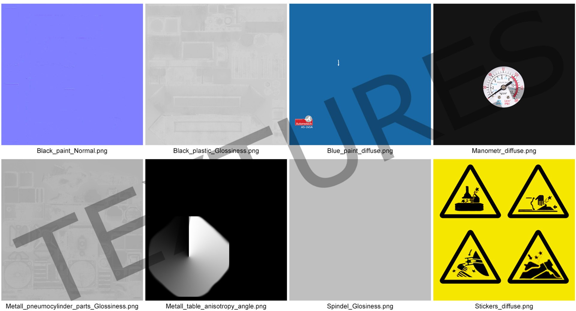 Automotech as-24sa semi-automatic tyre 3D model - TurboSquid 1418616