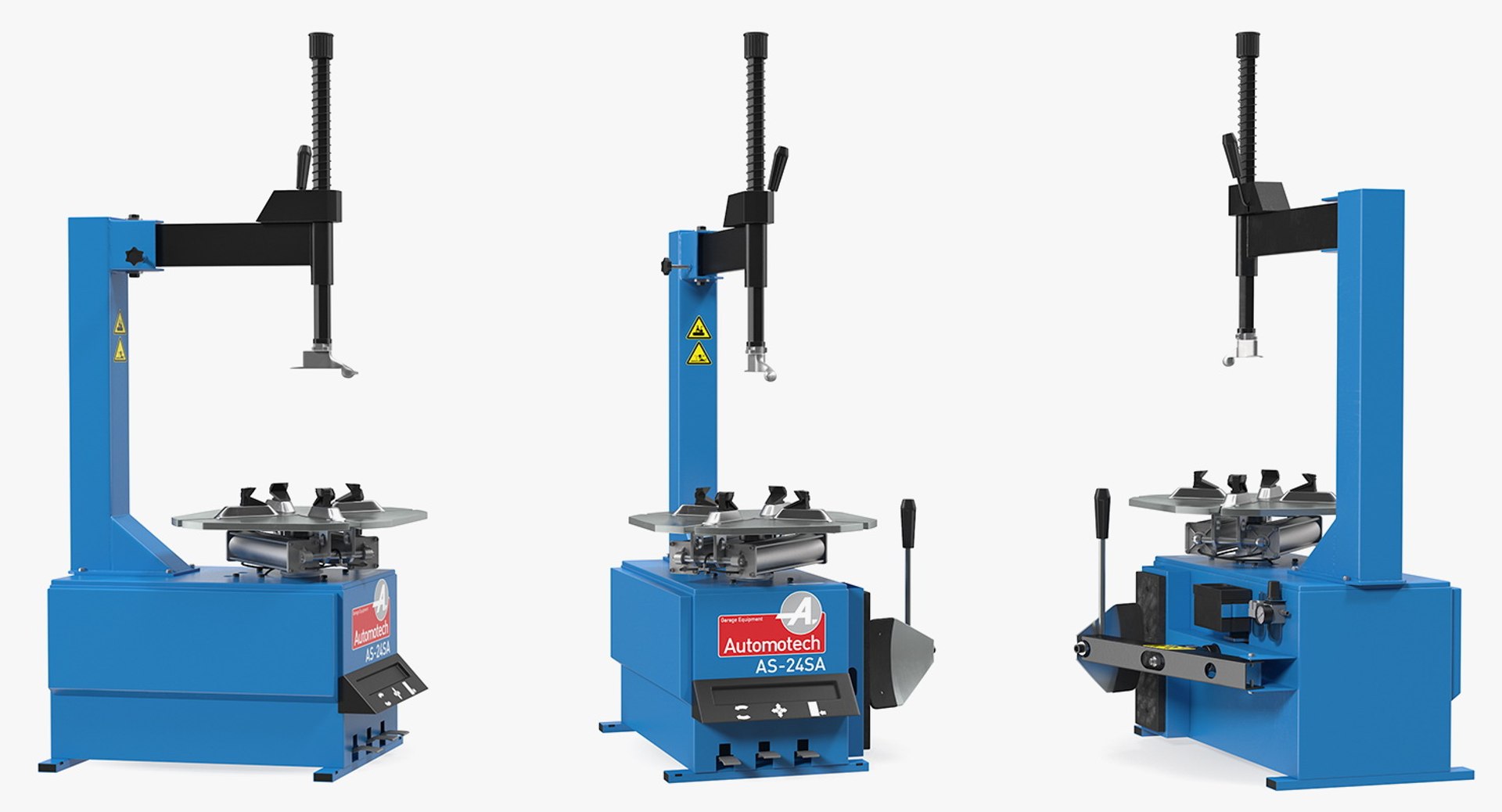 Automotech As-24sa Semi-automatic Tyre 3D Model - TurboSquid 1418616