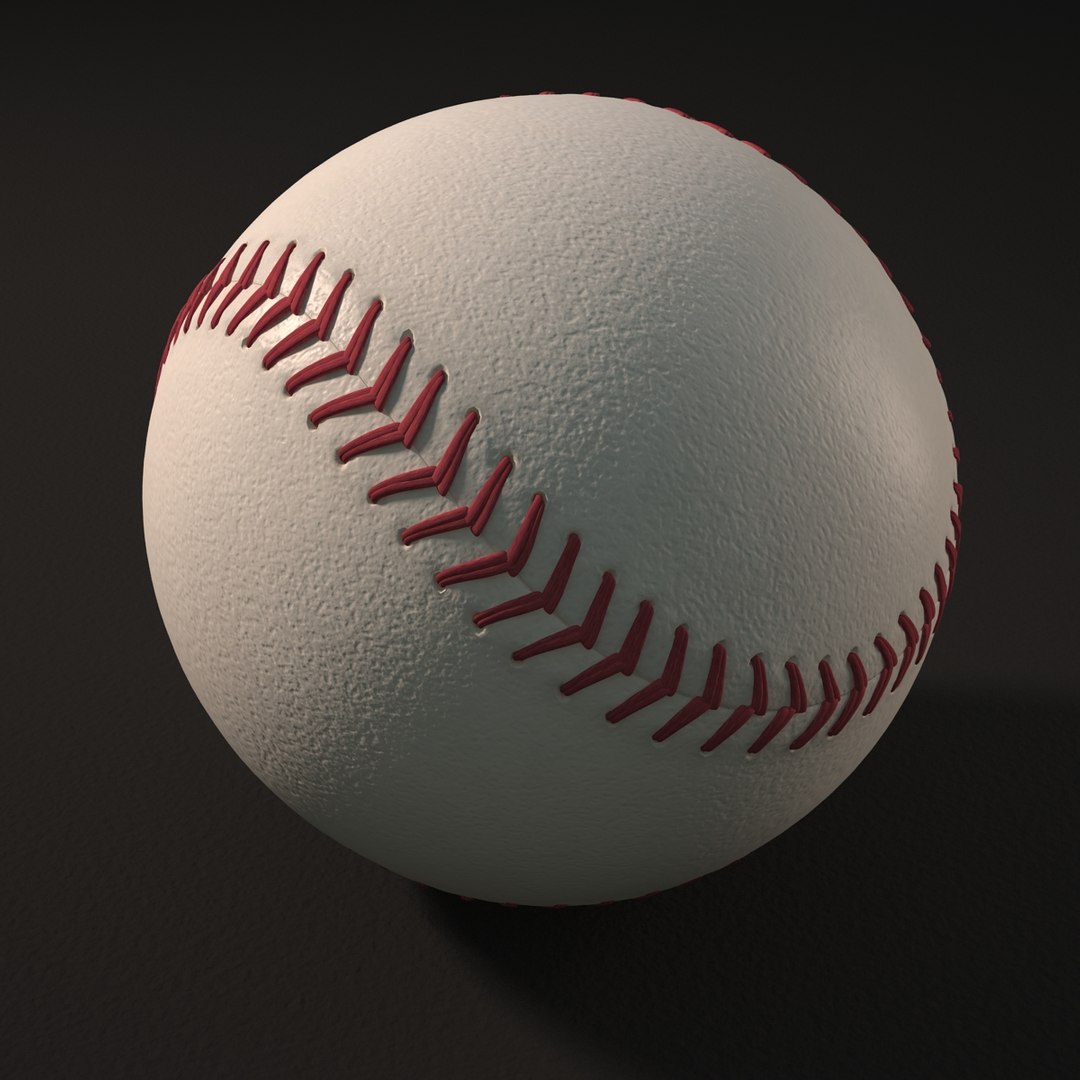 3d New Baseball Logo Model