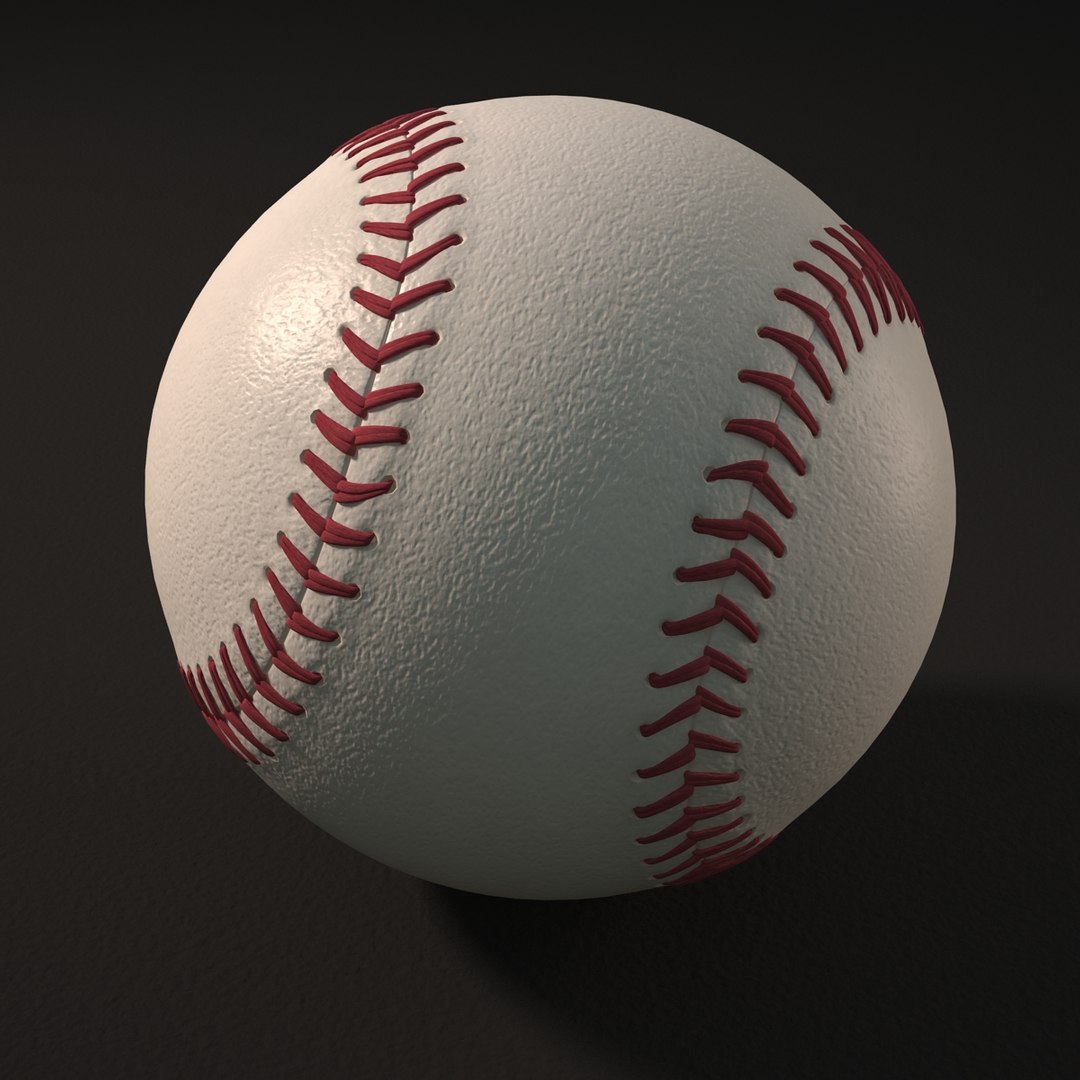 3d New Baseball Logo Model