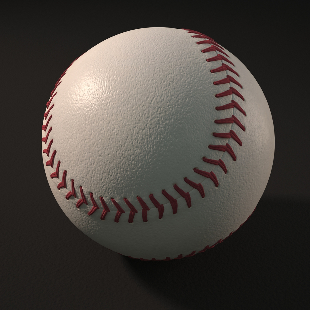 3d New Baseball Logo Model