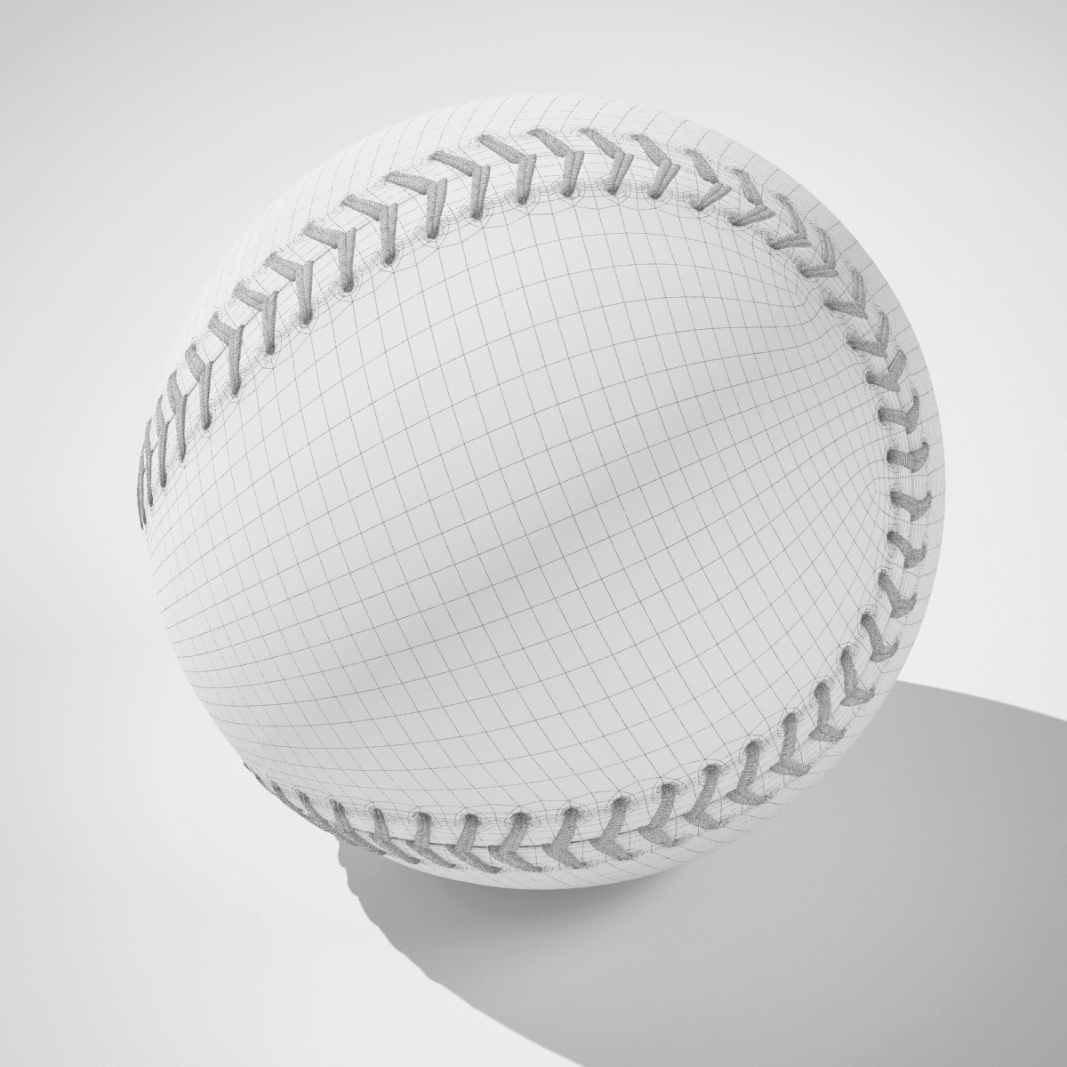 3d new baseball logo model