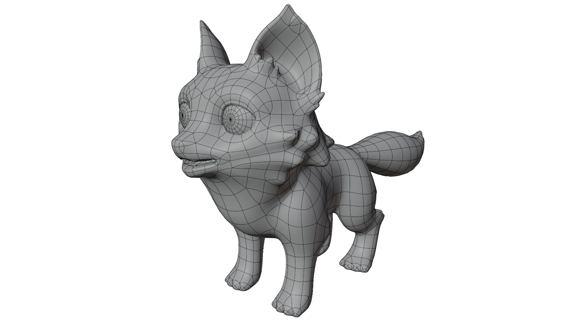 Cartoon Fox Model - TurboSquid 2305331