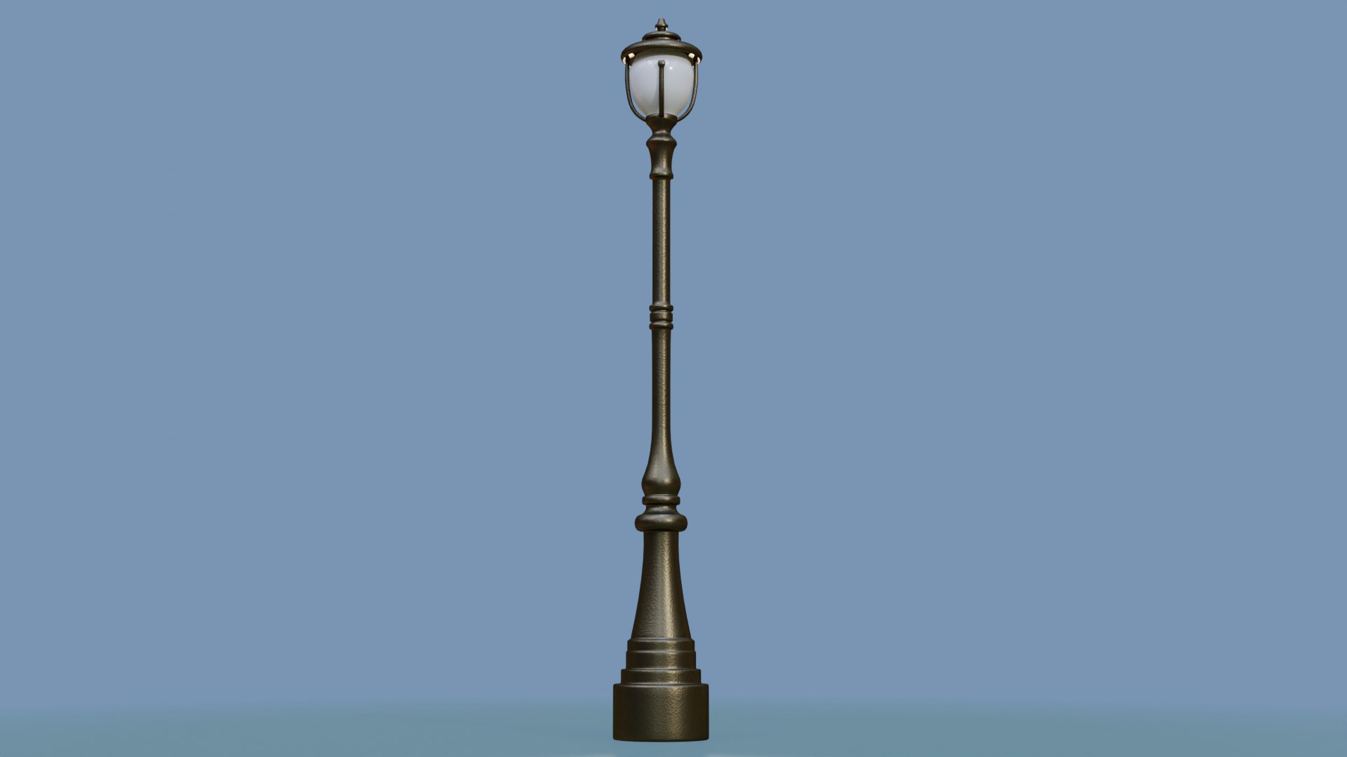 3D Street Lamp Vintage - TurboSquid 1977182
