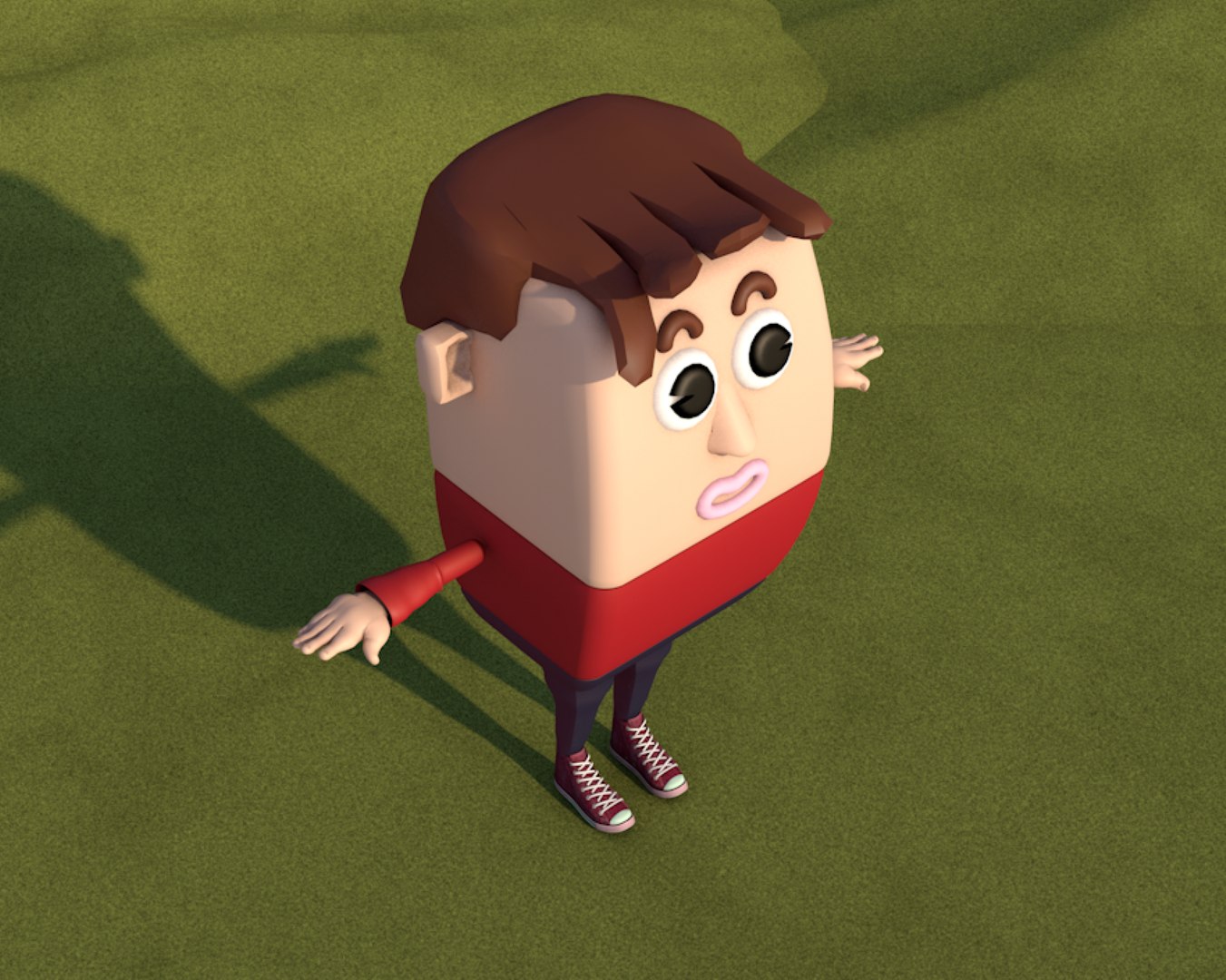 3D Cartoon Man Male Animation Character - TurboSquid 1443244